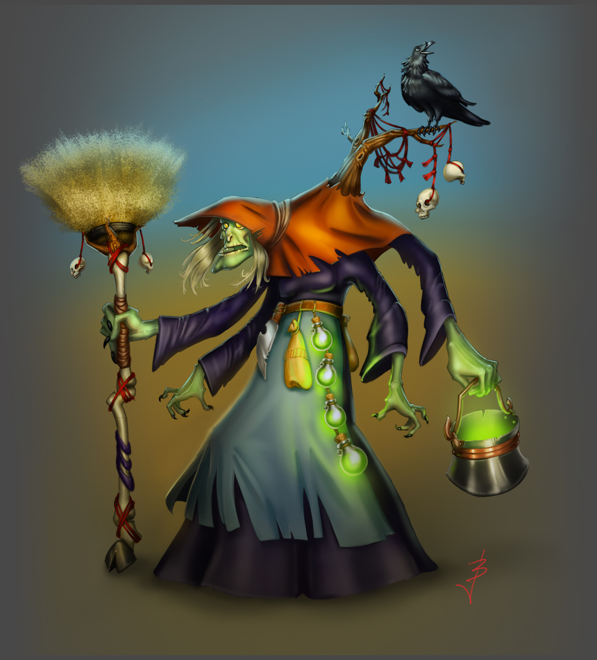 ArtStation - Baba Yaga