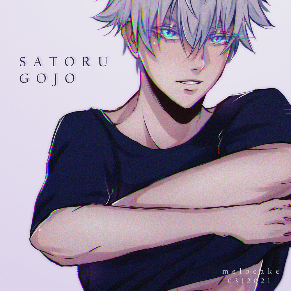 ArtStation - Satoru Gojo | Glitch