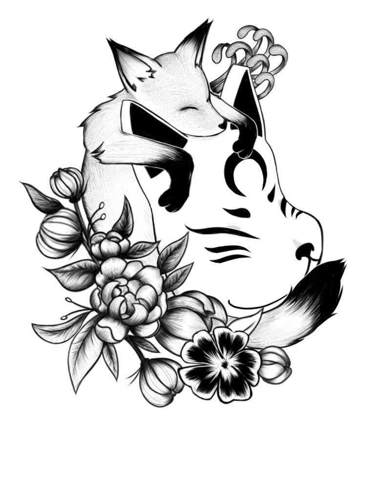 ArtStation - Fox and Mask