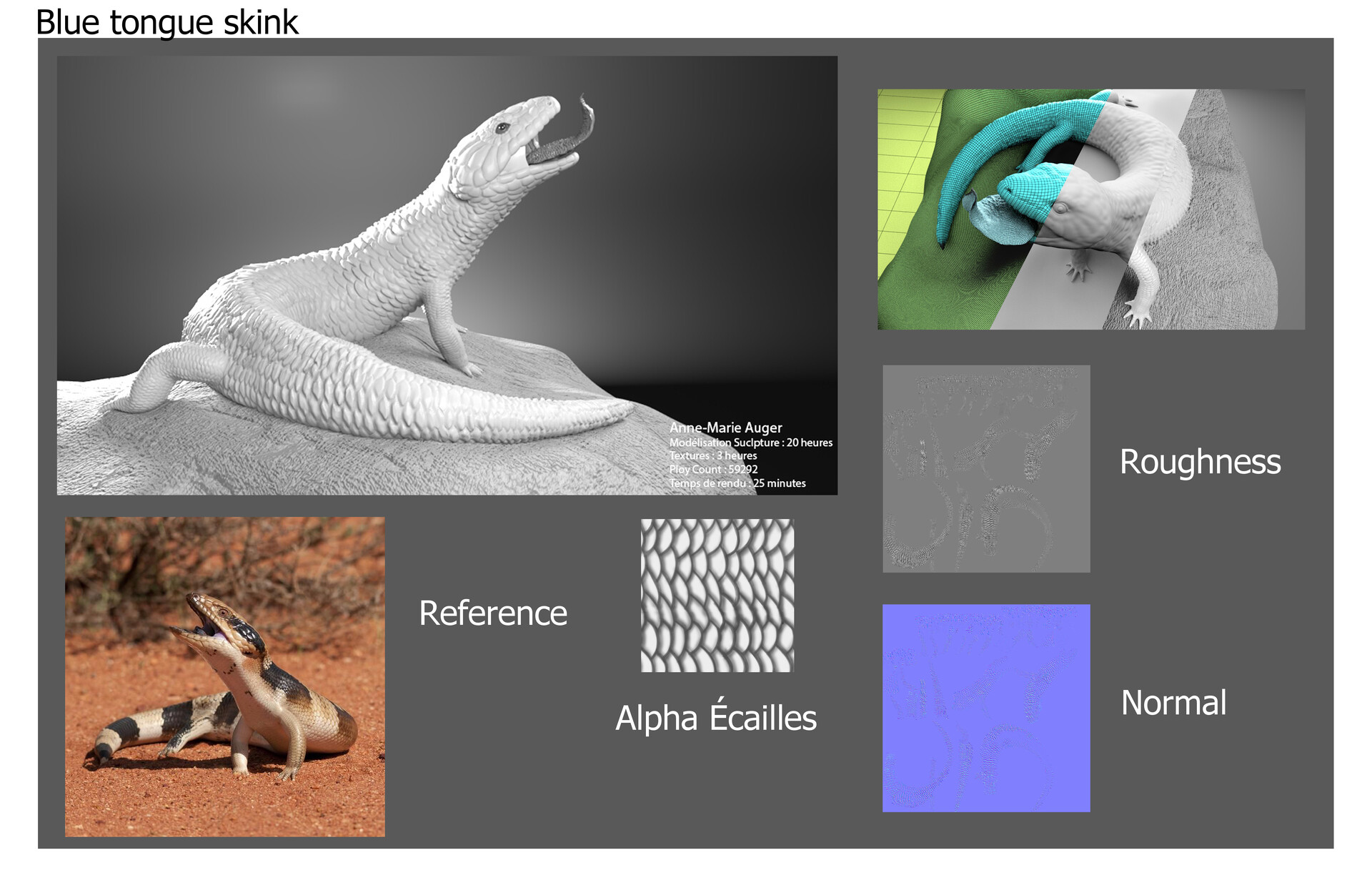 Lizard Tongue Texture