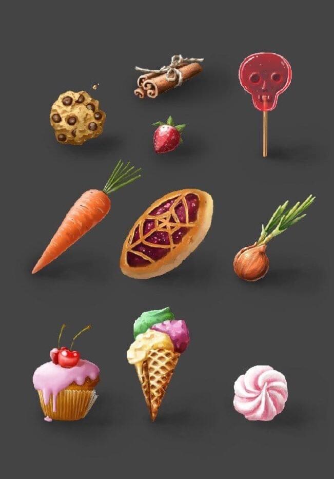 ArtStation - Food Props