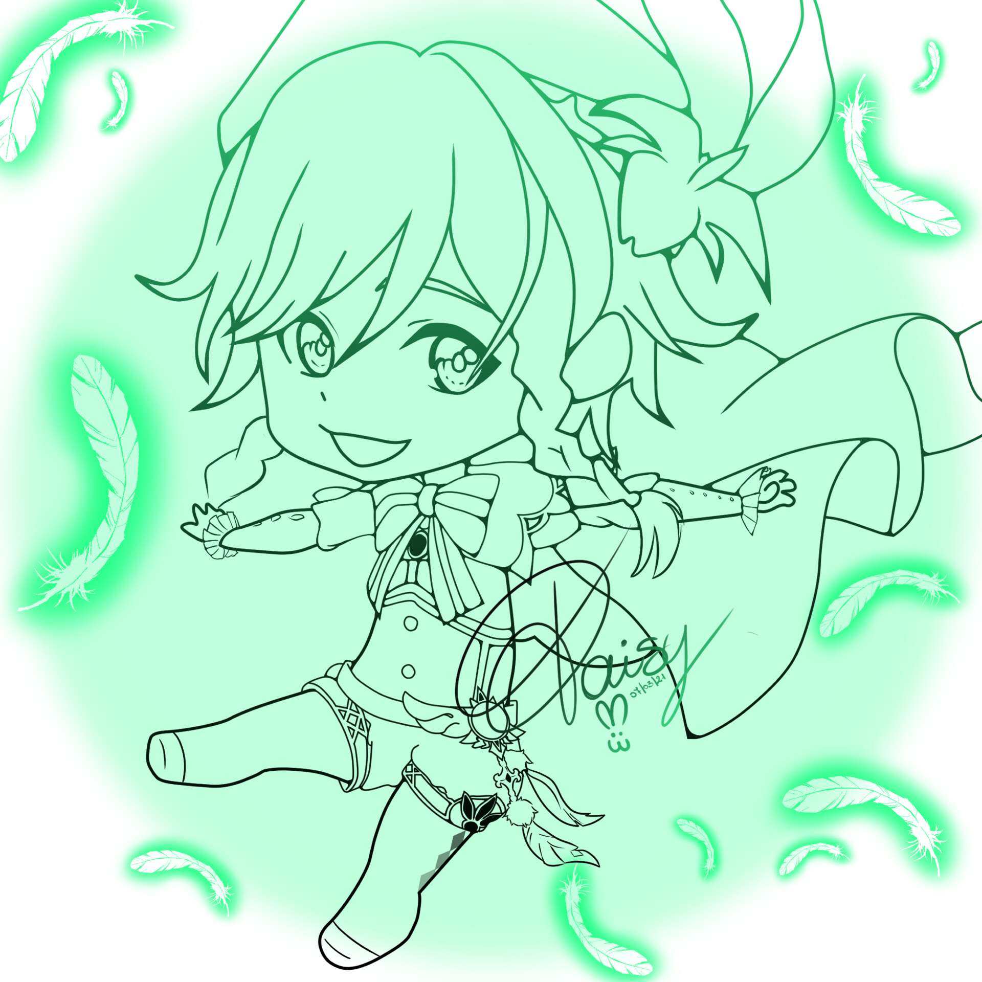 ArtStation - Chibi Venti