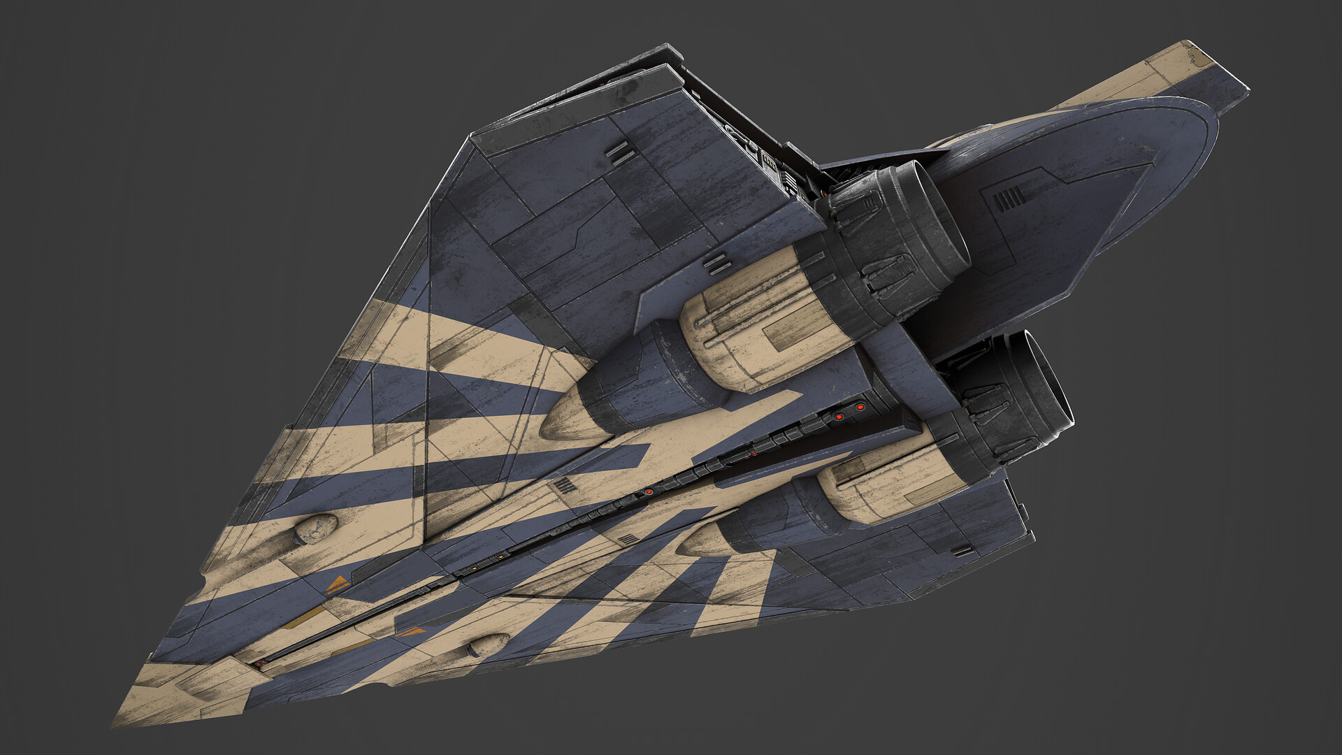 Călin Mihălceanu - Star Wars Jedi Starfighter (Plo Koon)