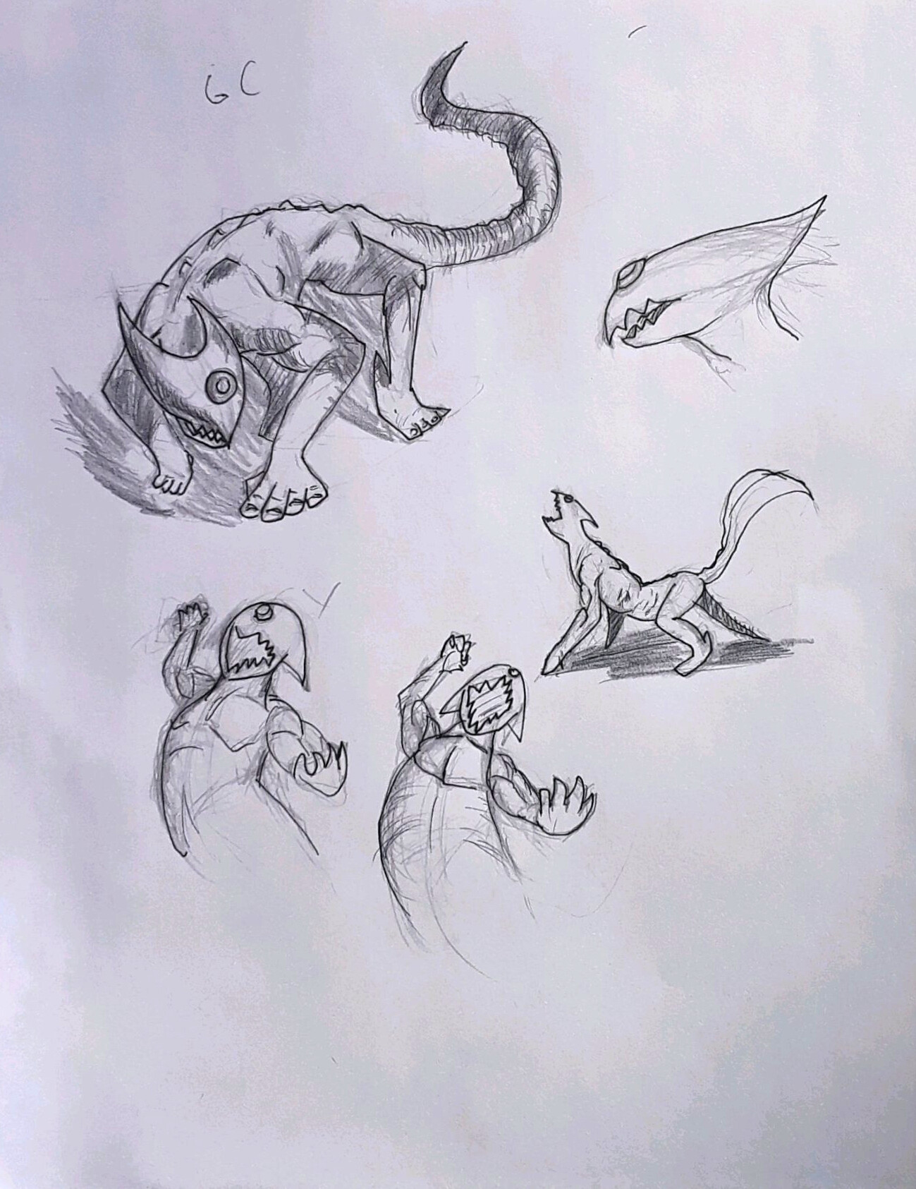 ArtStation - Monster sketch