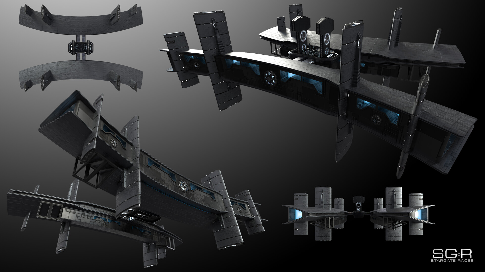 ArtStation - Asgard Valhalla Station Multi-View