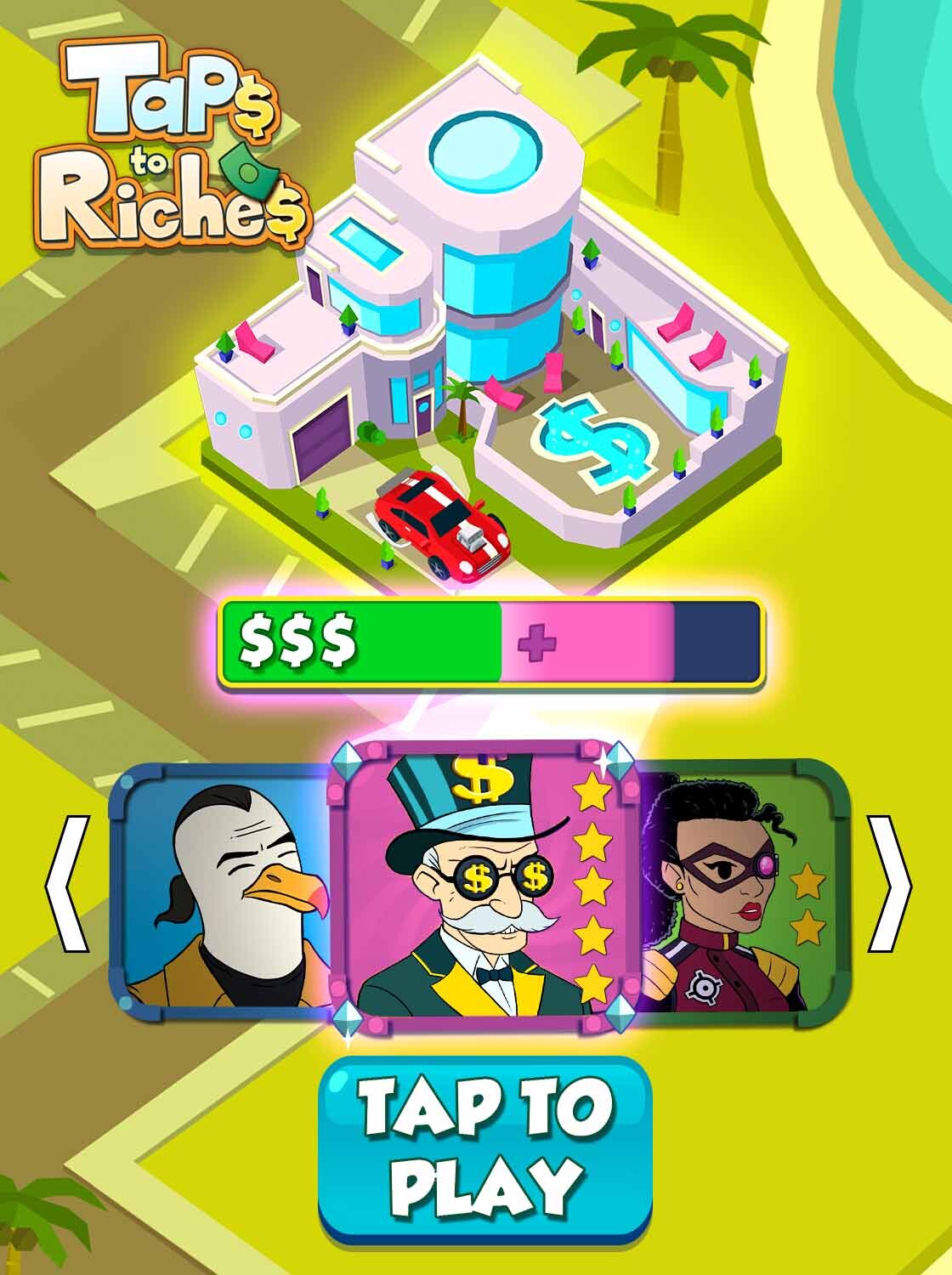 Sam Wonser - Taps 2 Riches: Static Creatives (Interstitials & Feature ...