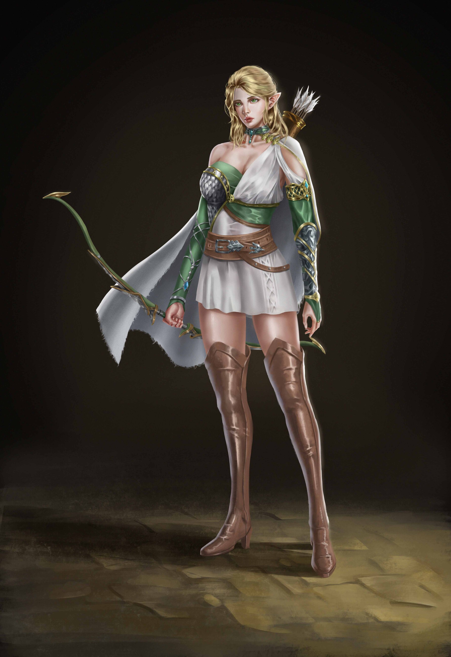 ArtStation - acher elf
