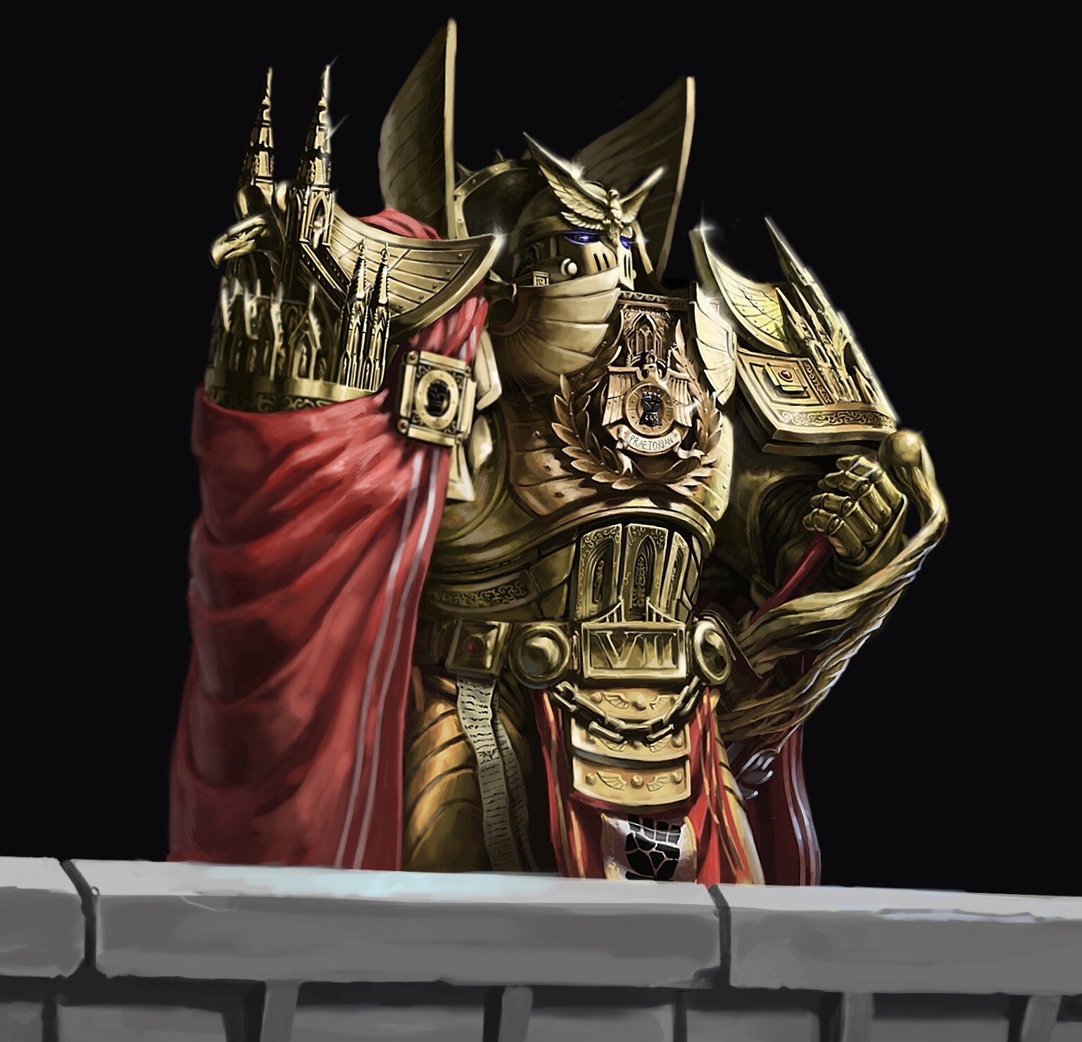 ArtStation - Rogal Dorn in 40k