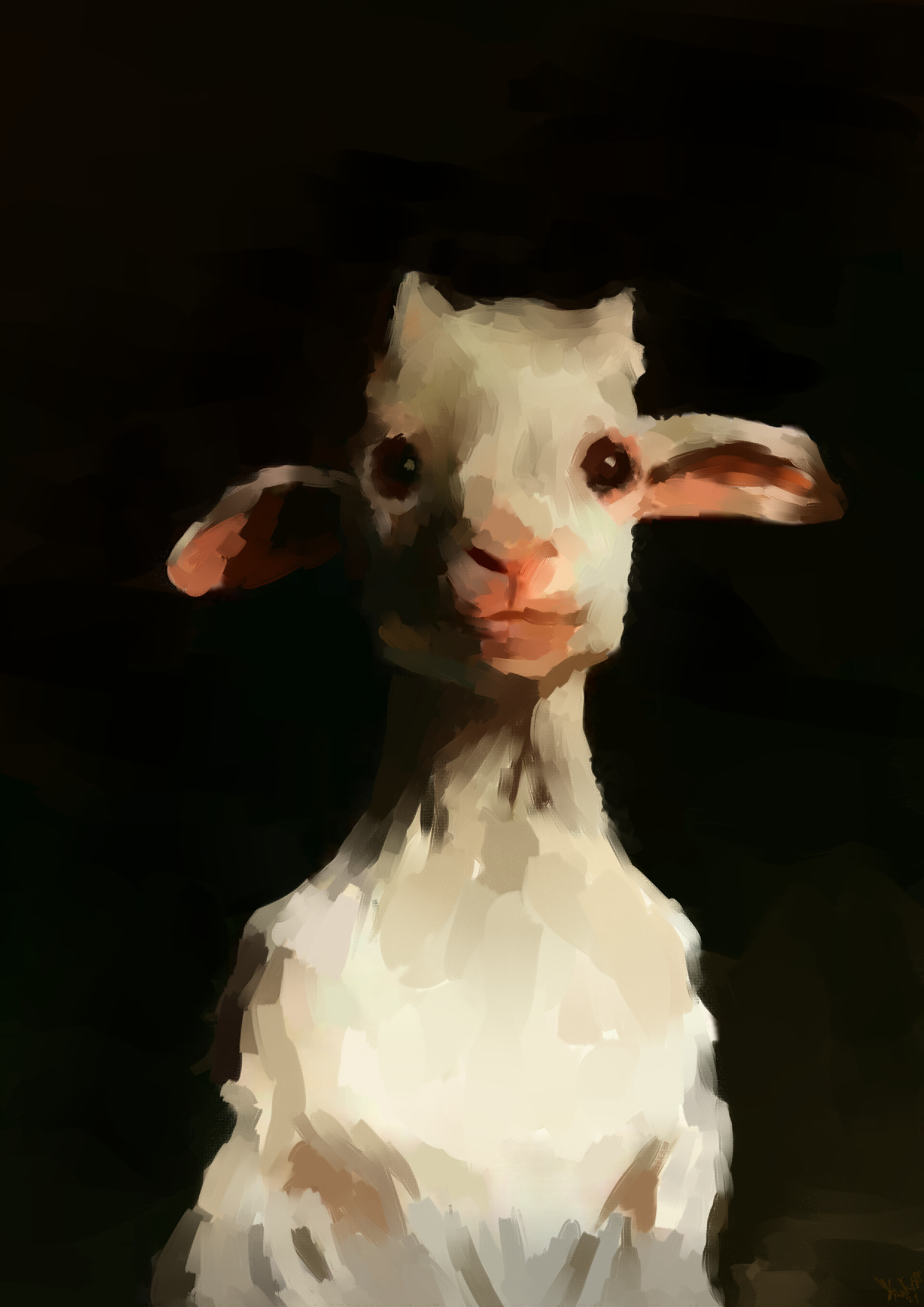 ArtStation - CABRA PARADA EN 2 PATAS