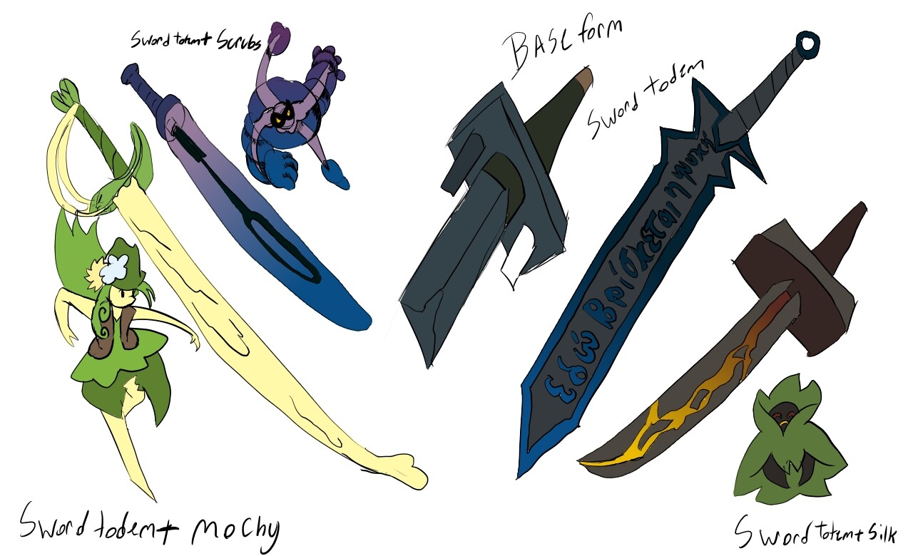 ArtStation - Totem sword