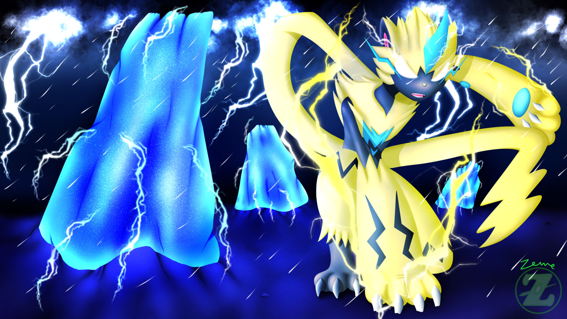 ArtStation - Zeraora