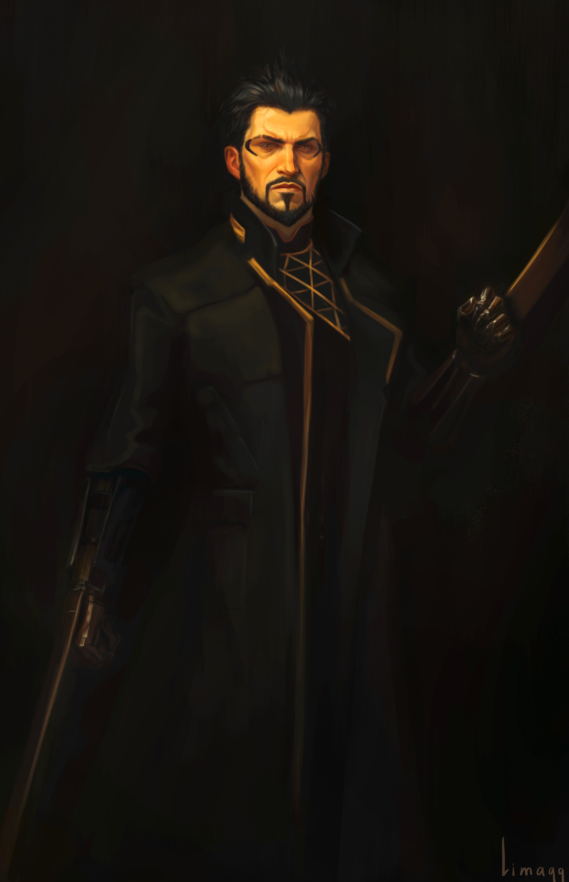 ArtStation - Adam Jensen Fan art 2.0