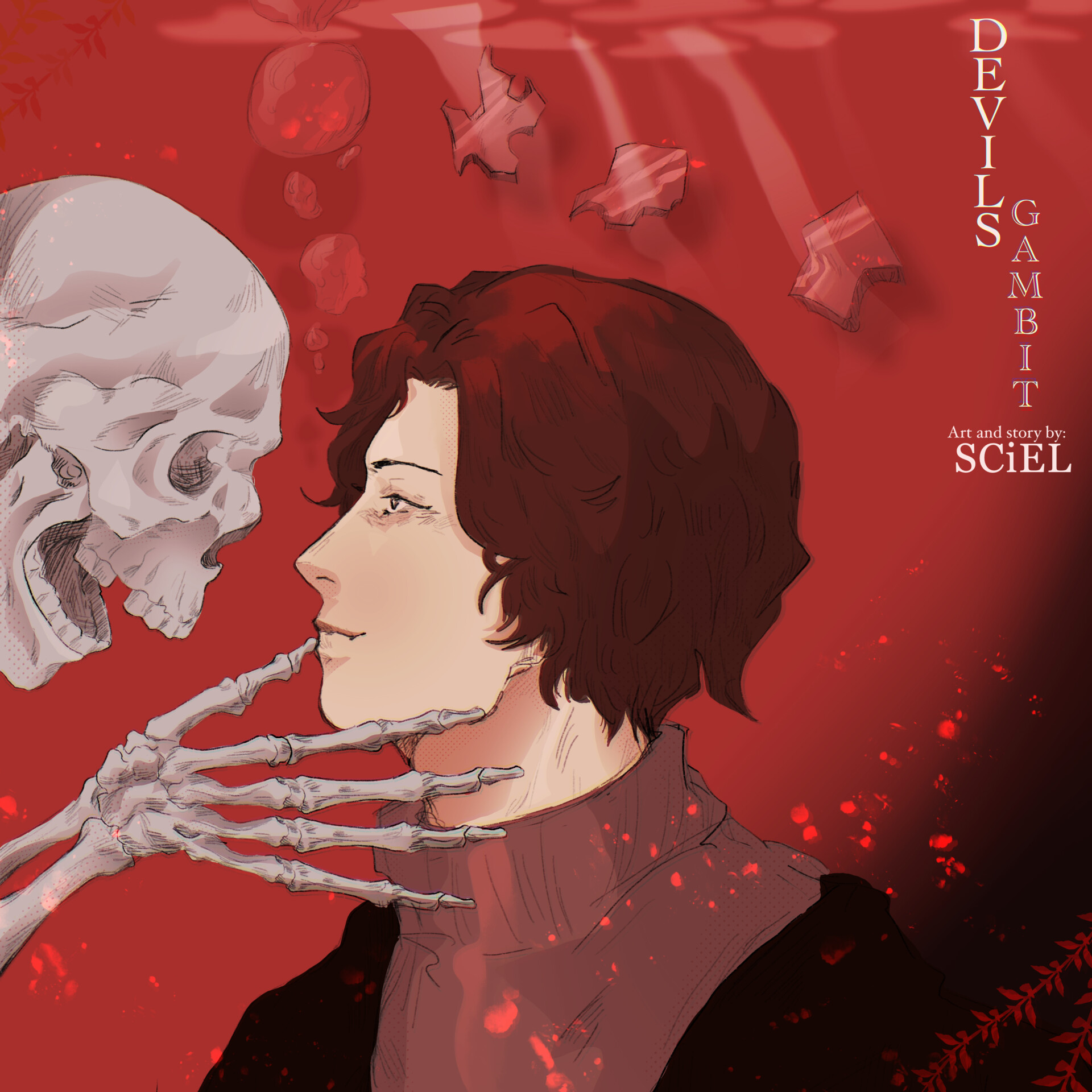 ArtStation - Devils Gambit Webtoon cover