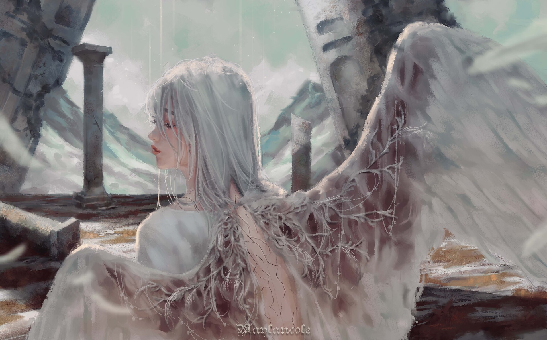 ArtStation - Angel from The Lonely Mountains