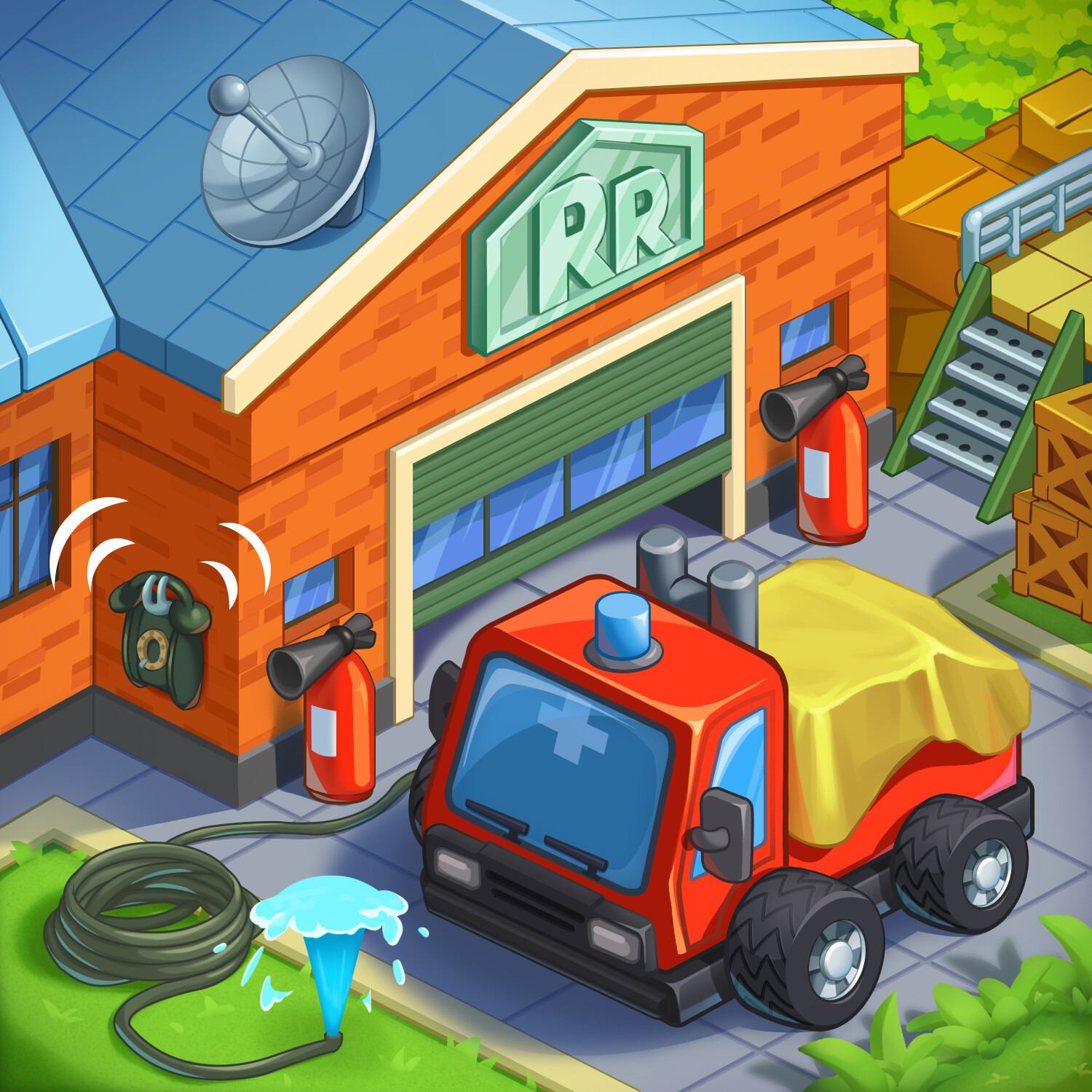 ArtStation - Rescue Dash base icons