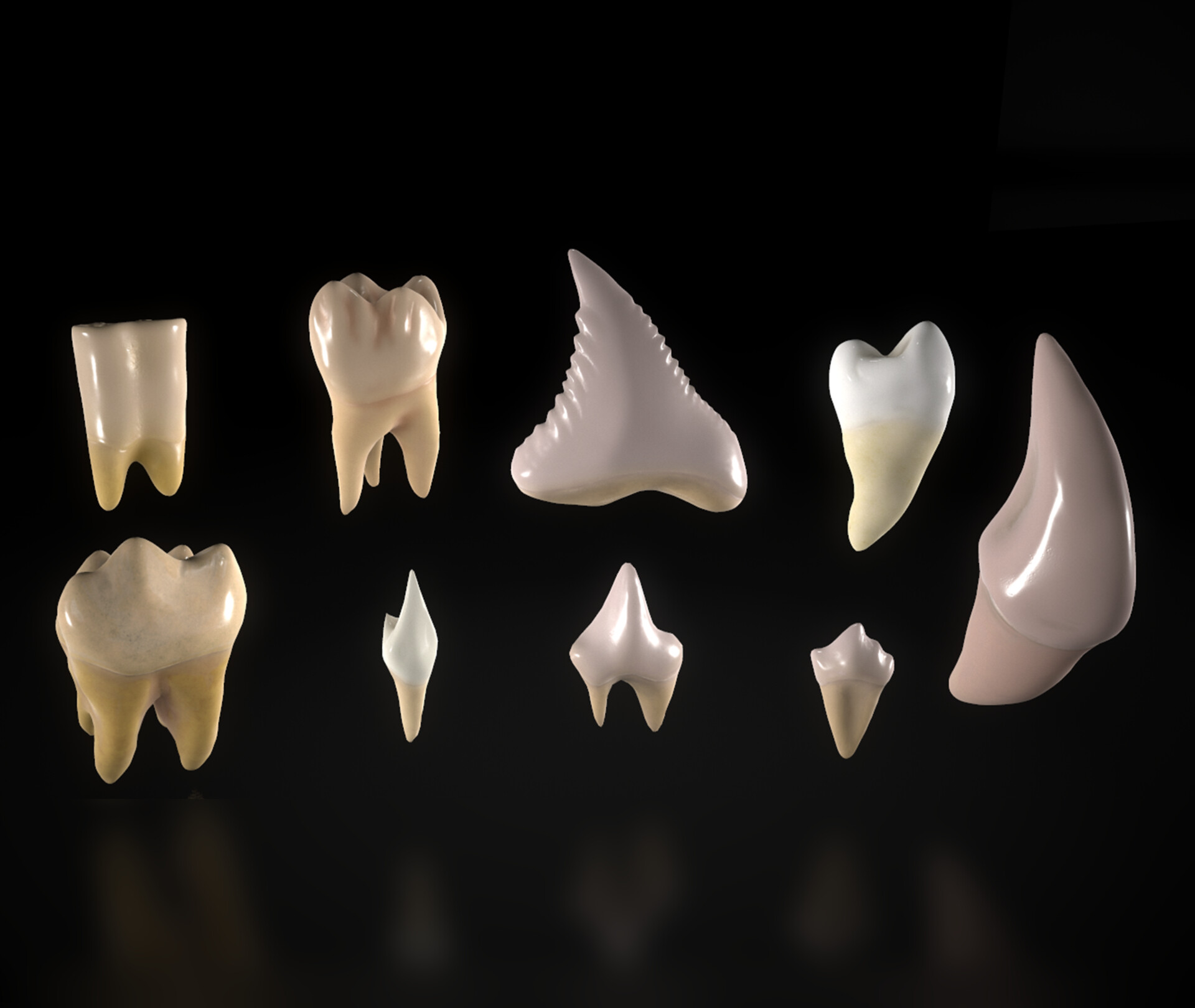 ArtStation - Great Teeth Pack