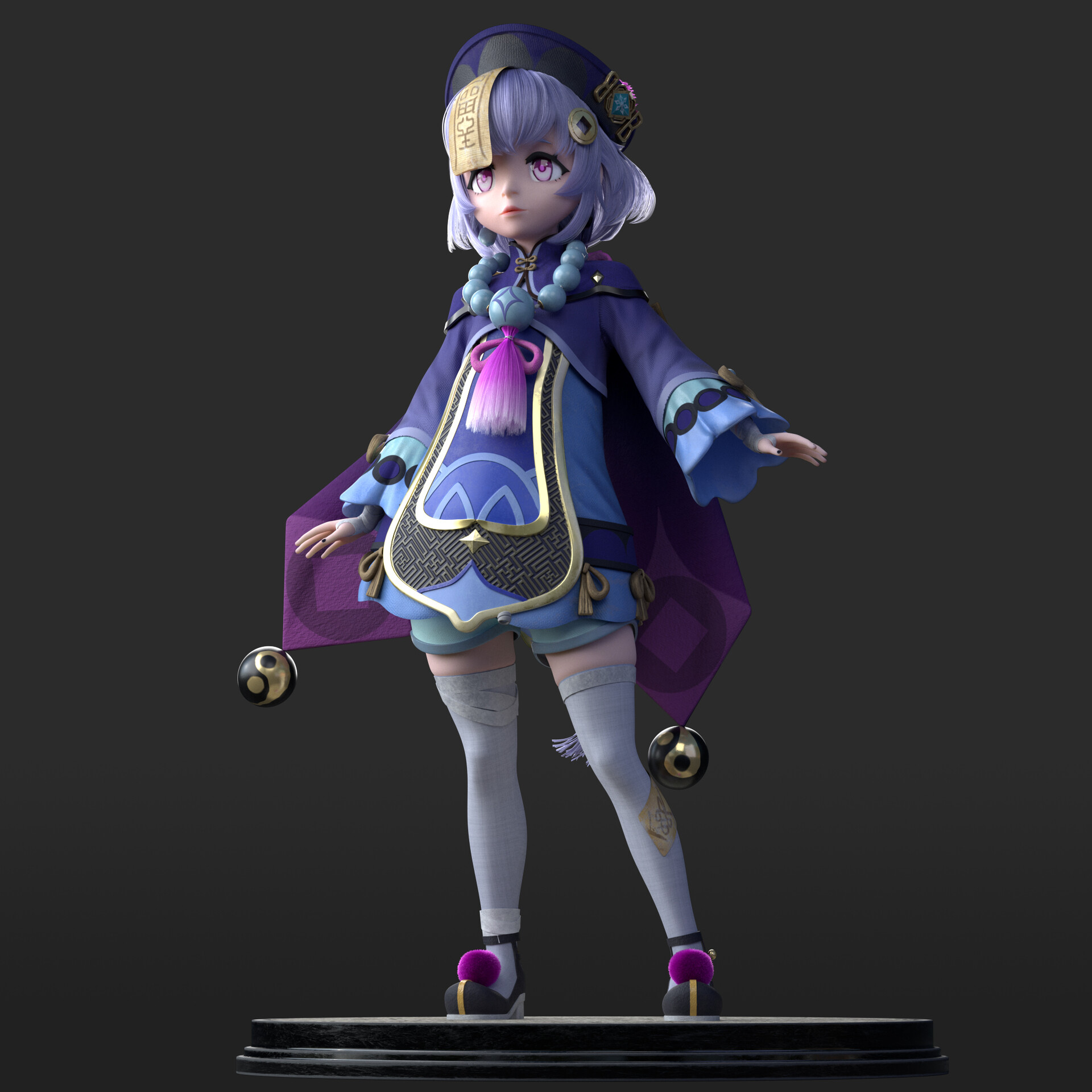 ArtStation - [Genshin Impact] Qiqi