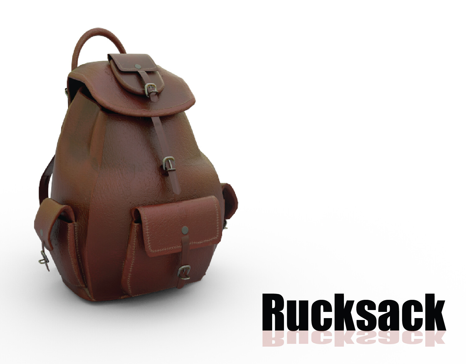 ArtStation - BACKPACK - RUCKSACK 3D MODEL