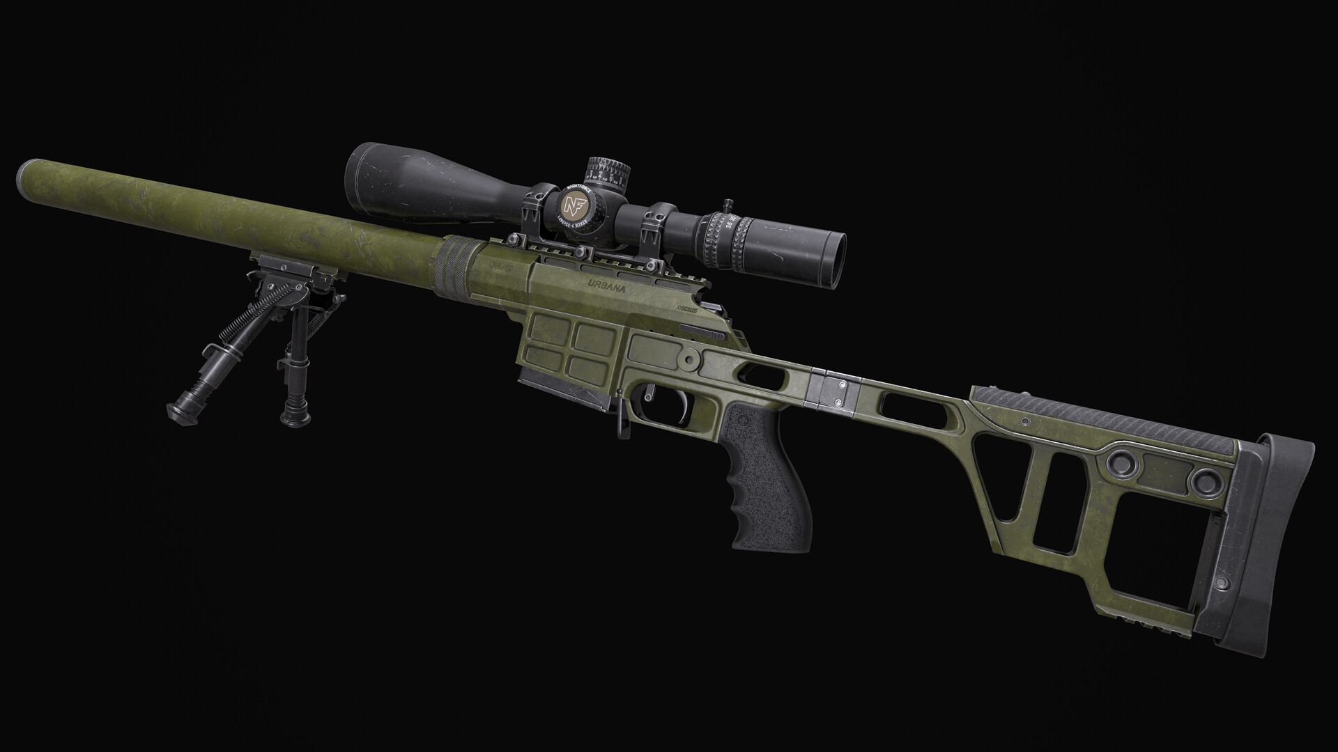 ArtStation LOBAEV ARMS DVL-10 M2 URBANA Sniper Rifle, 52% OFF