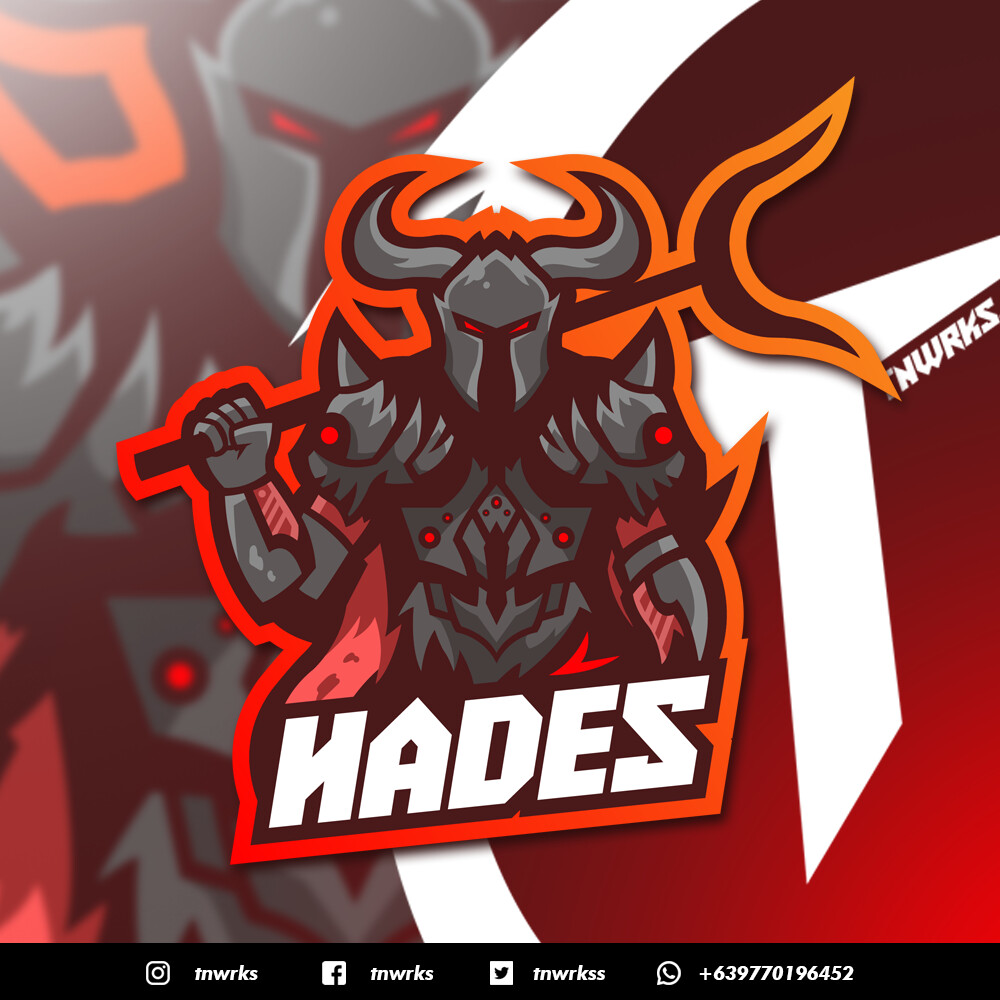 Hades Logo Hades Game Logo " Sticker For Sale By Merch On | Redbubble
