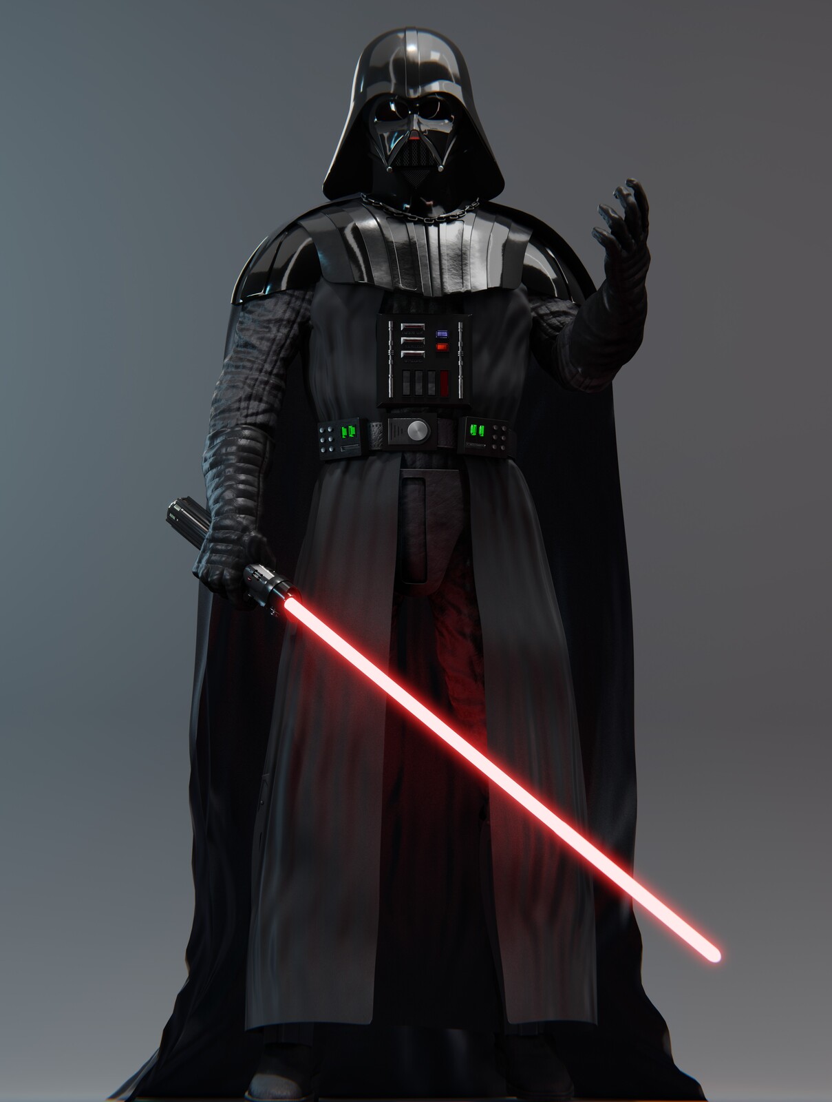 Sean Gorman - Final Rigged Darth Vader Model