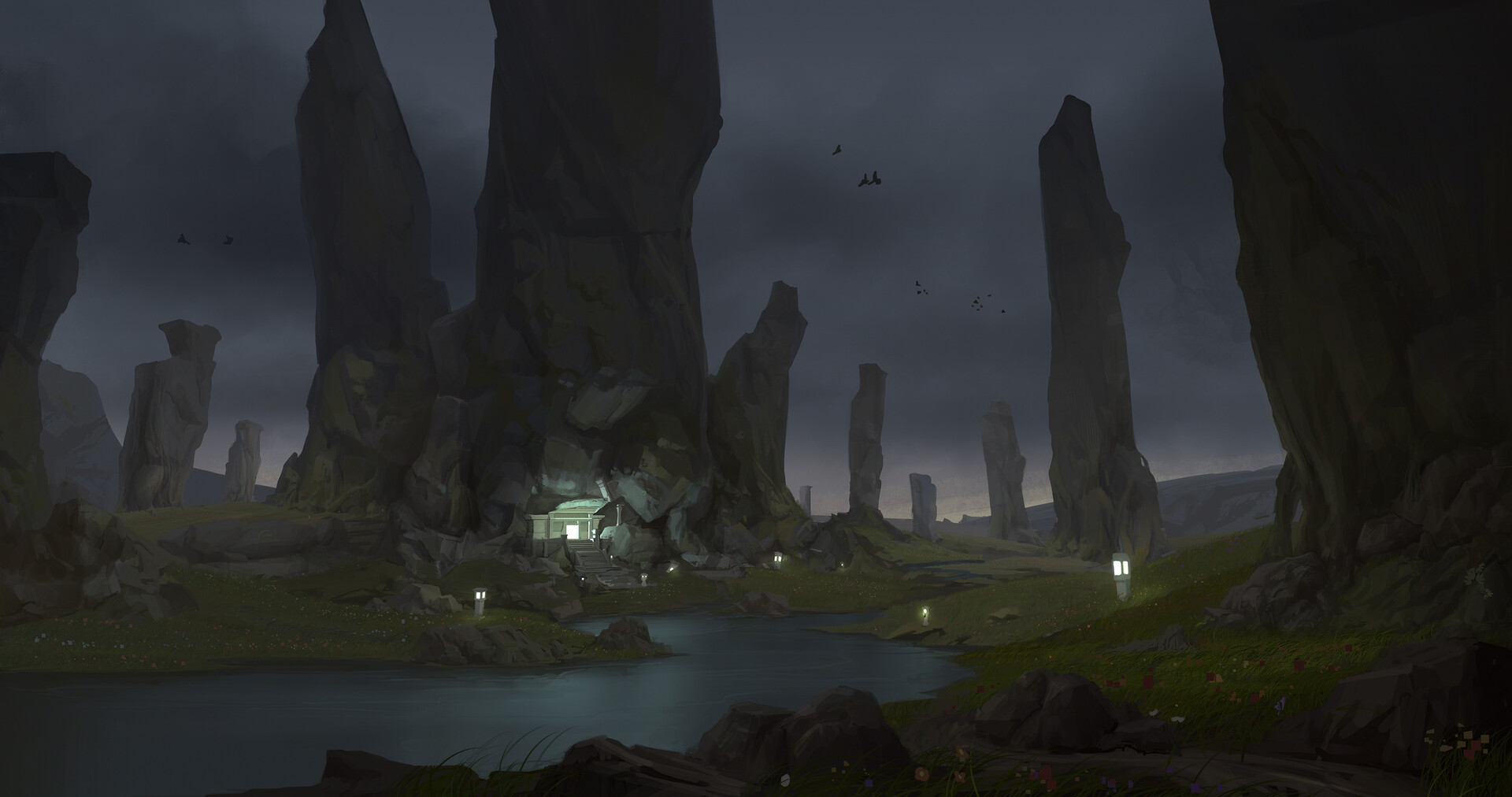 ArtStation - Stone Forest
