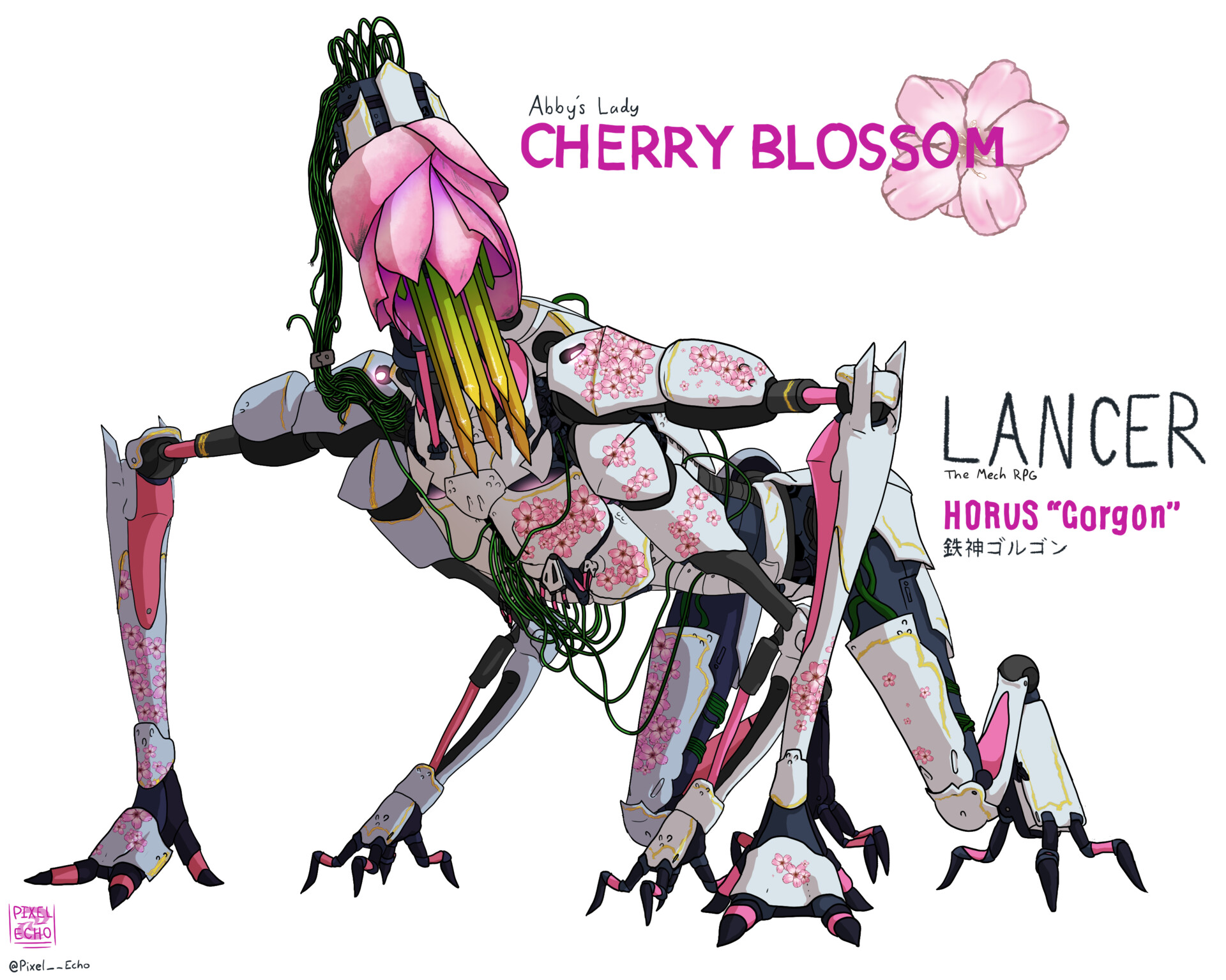ArtStation - LANCER Cherry Blossom