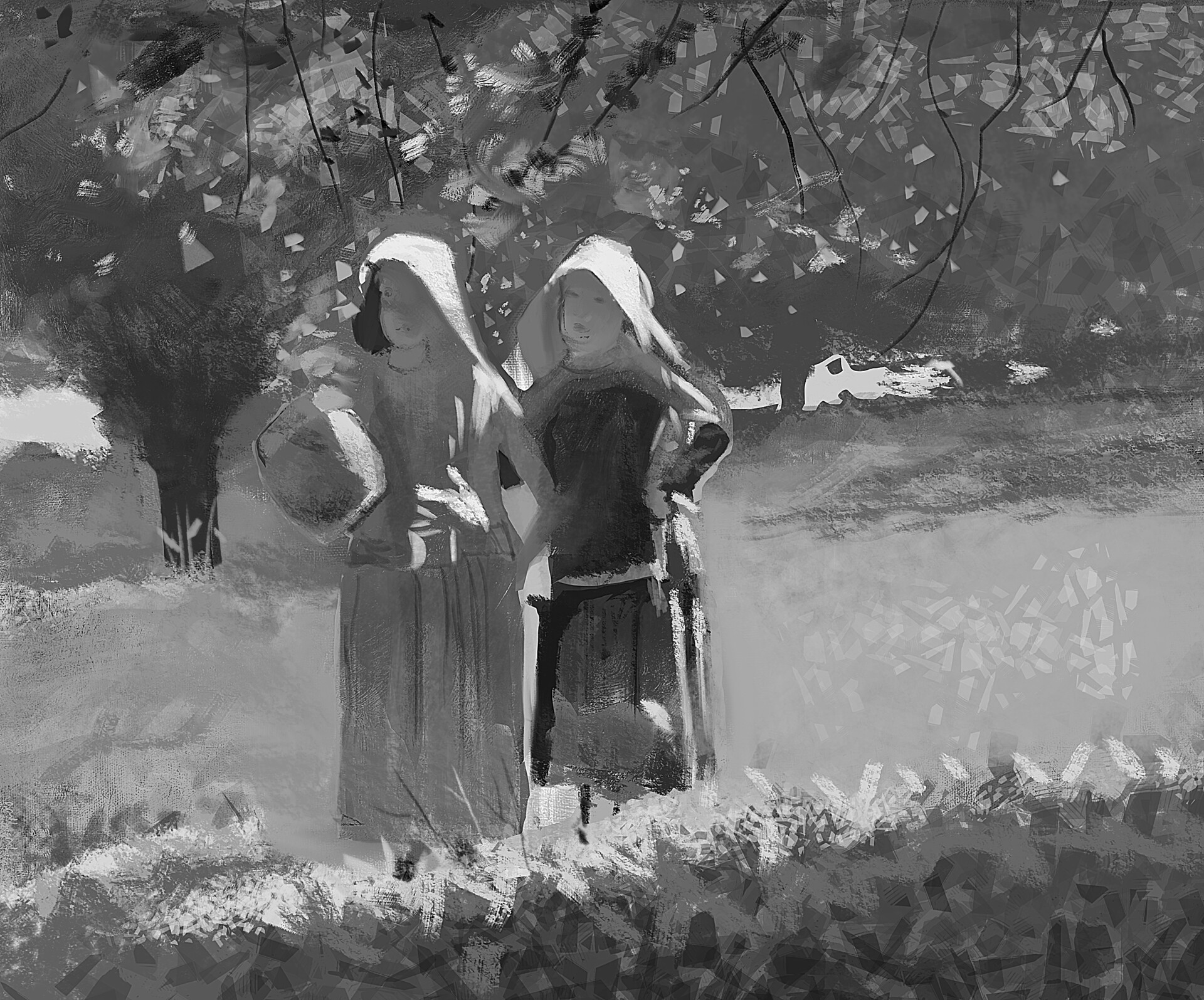 ArtStation - bw value master studies