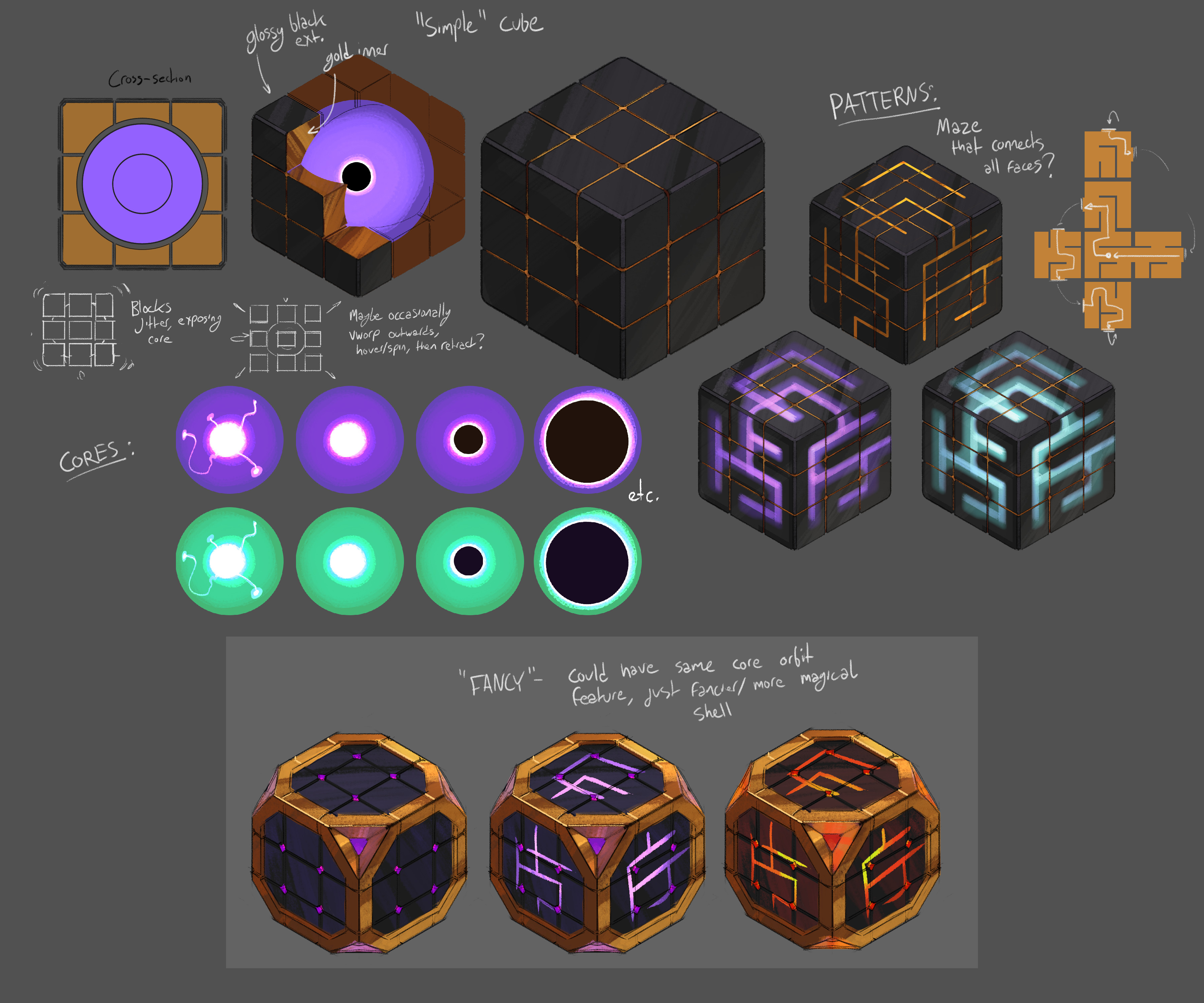 Amelia Herman - Floor Plan 2- Concepts/2D Assets