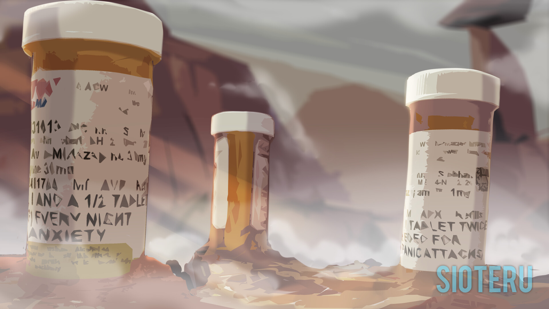 ArtStation - Dessert of Pills