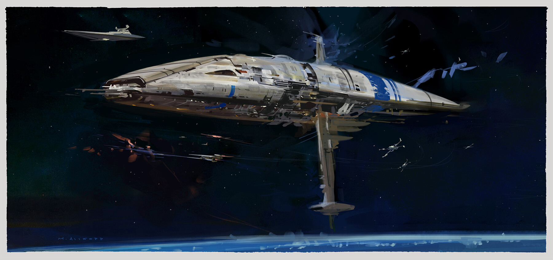 Matt Allsopp - Rogue One - The Profundity Concept Sketches