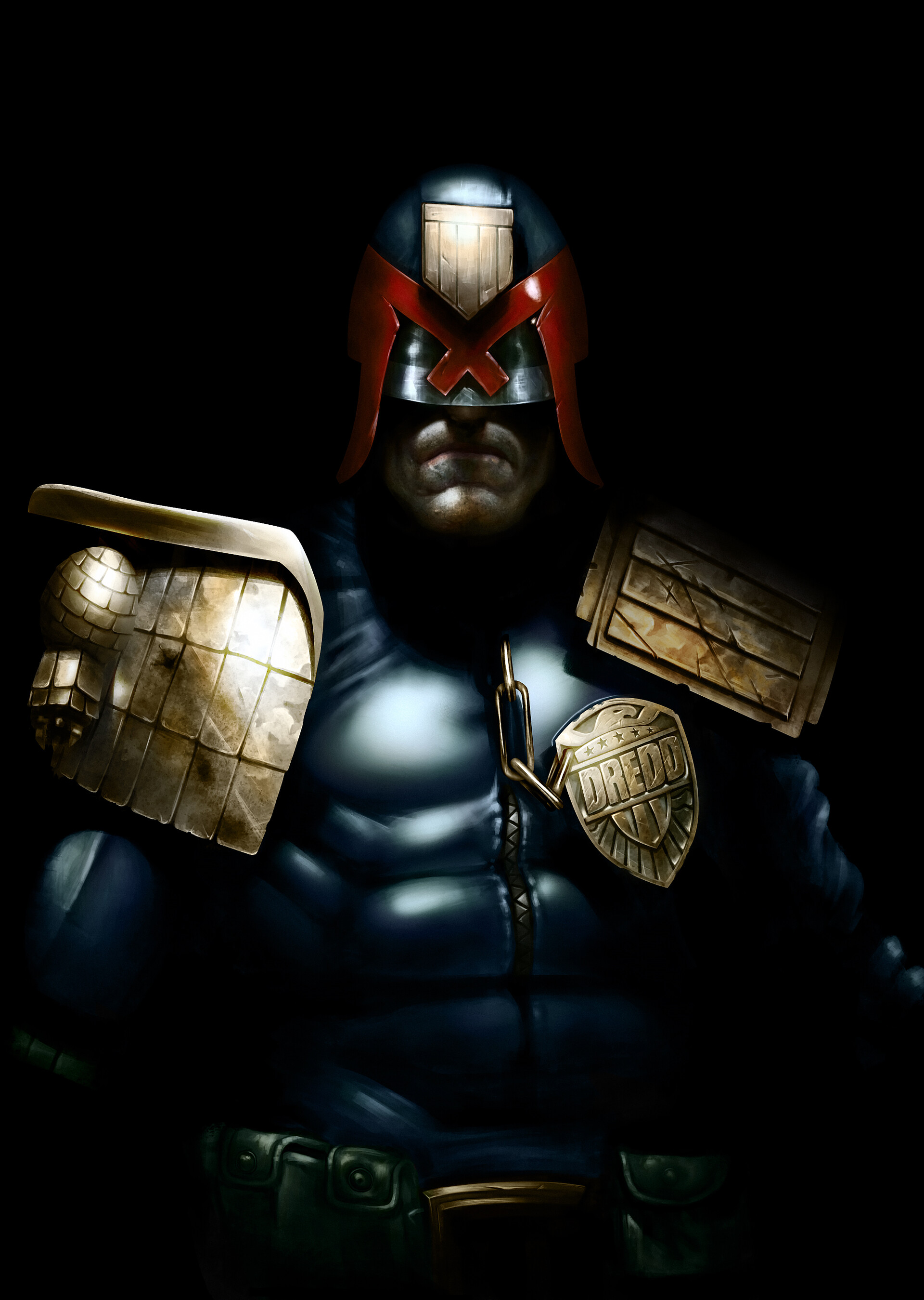 ArtStation - Judge Dredd