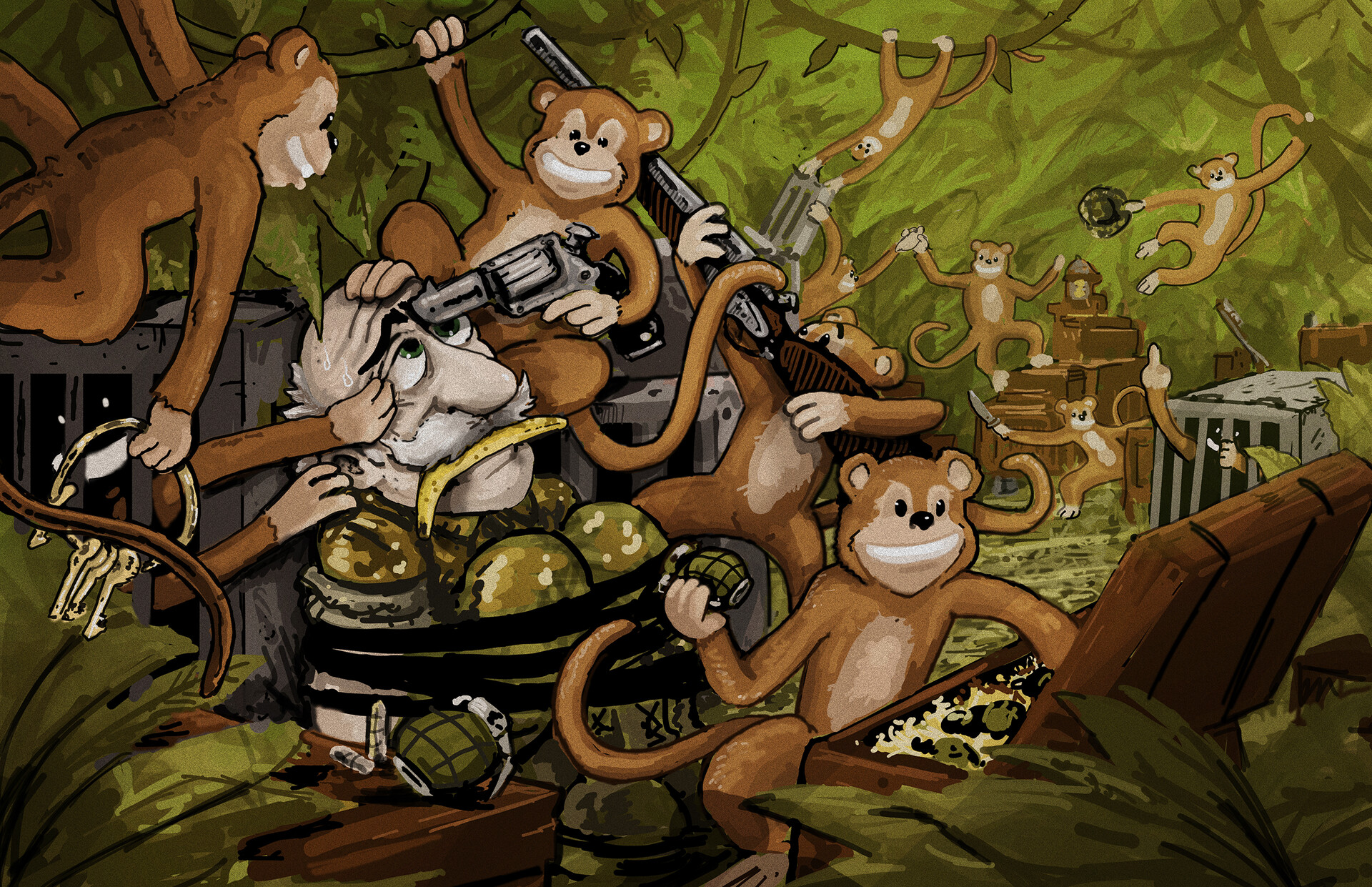 ArtStation - Monkey Business