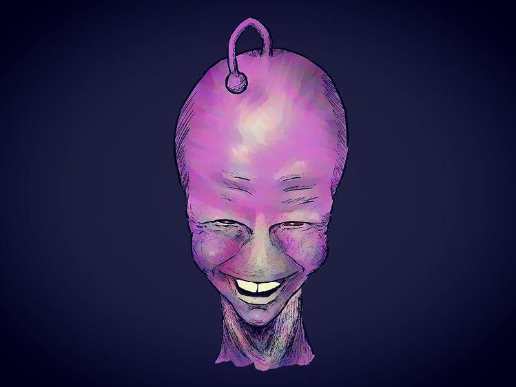 ArtStation - Smiling Alien