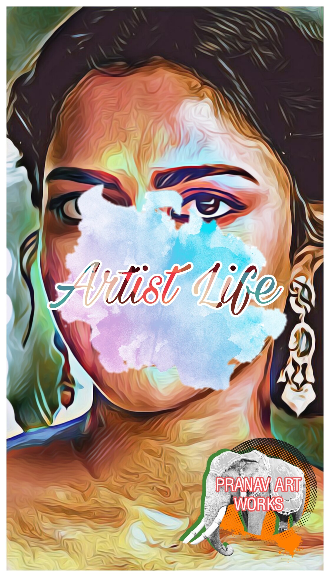 ArtStation - Artist life poster