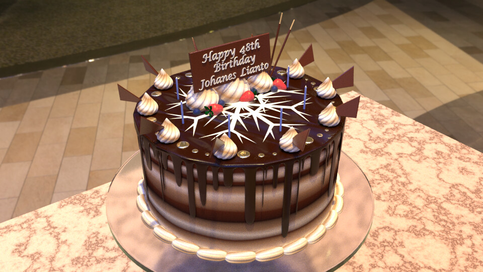 ArtStation - Cake for my Dad