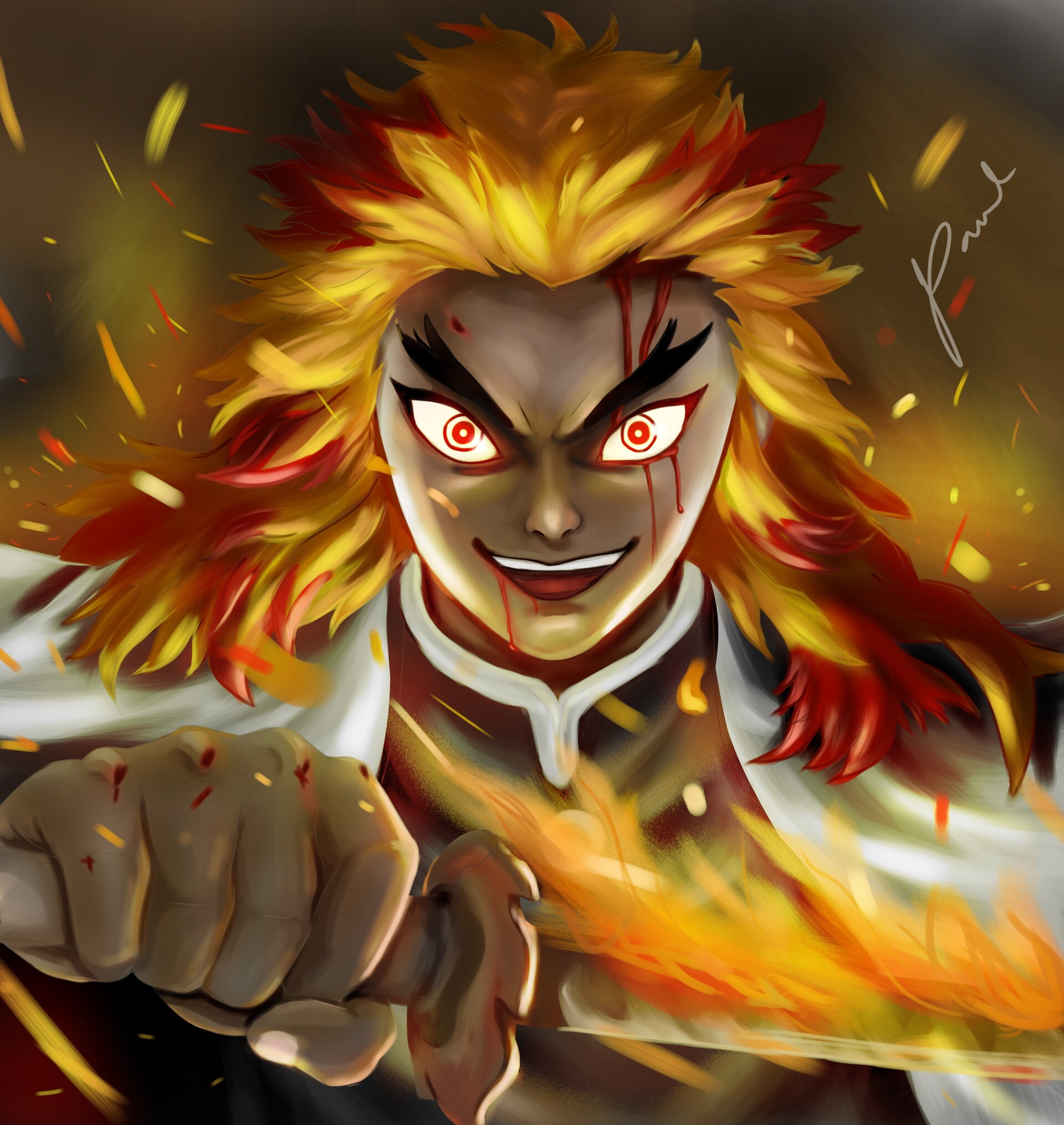 ArtStation - Flame Pillar