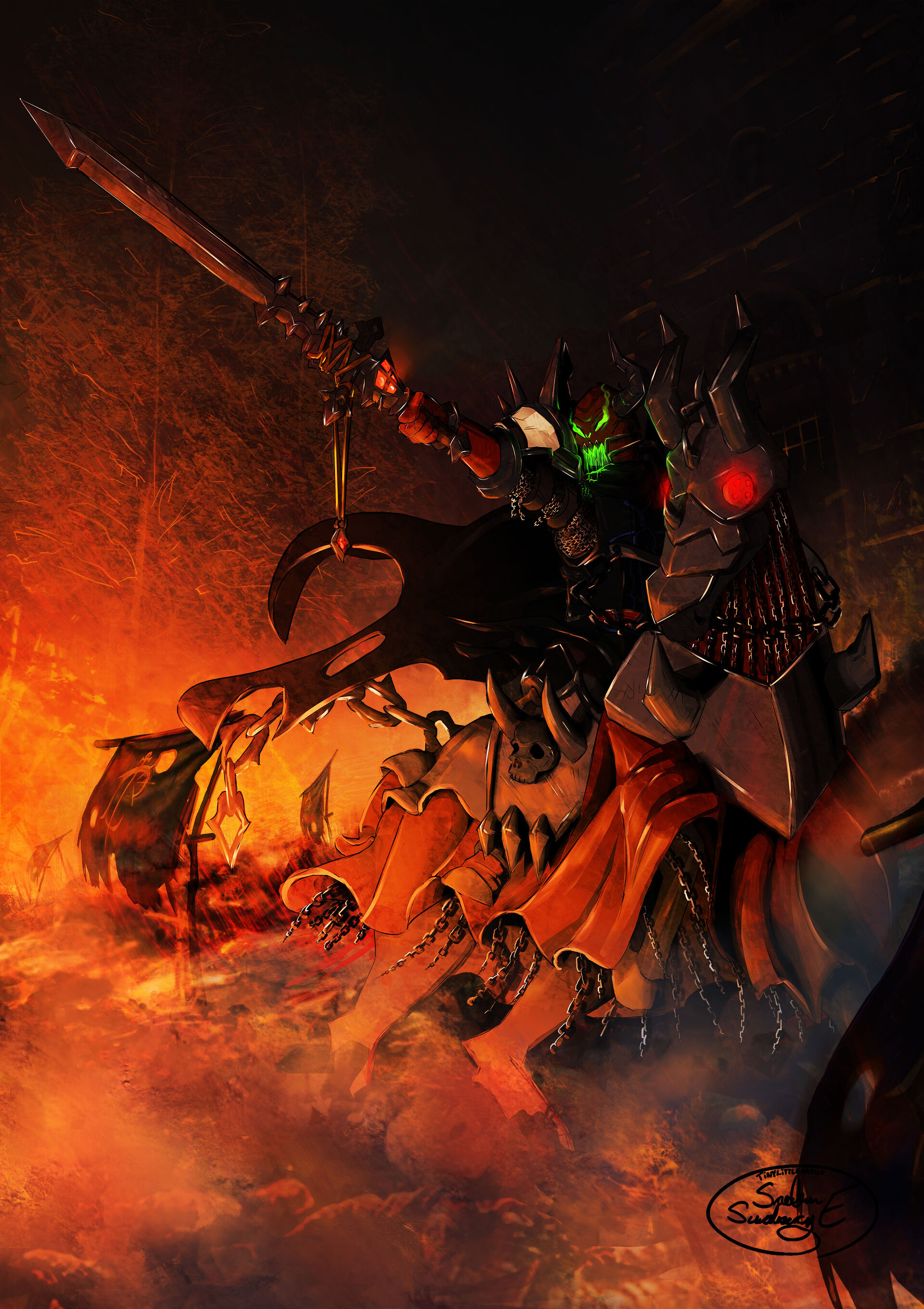 ArtStation - The Red Rider