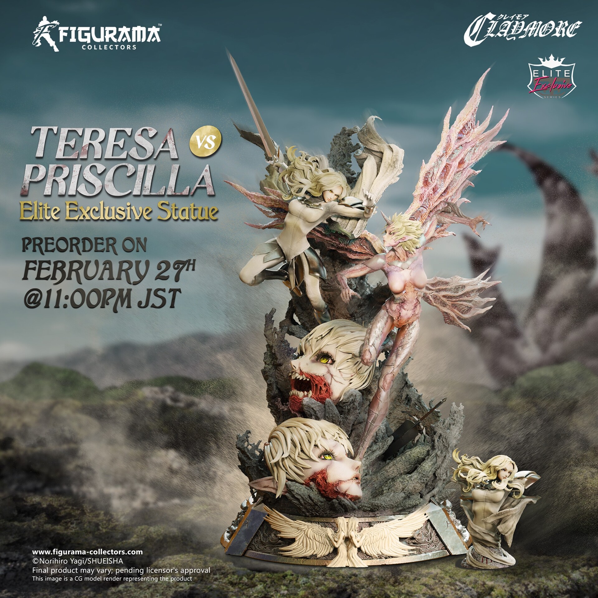 Claymore Teresa Vs Priscilla