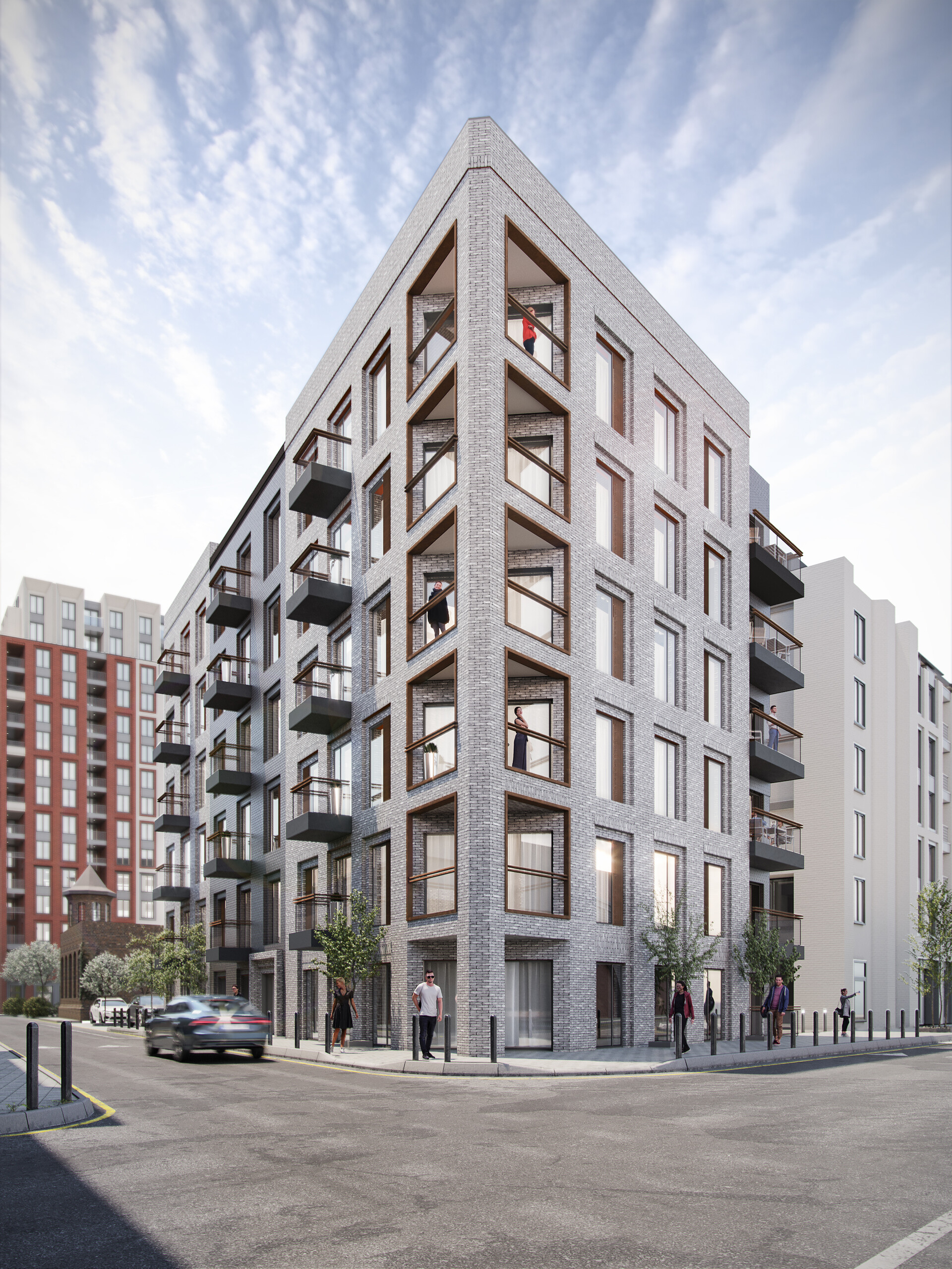 ArtStation - Building in Leicester UK