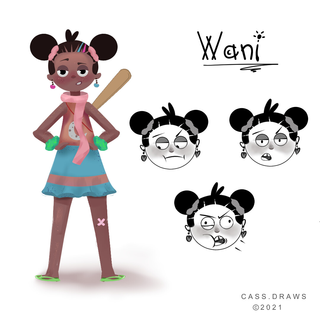 ArtStation - Wani Character design