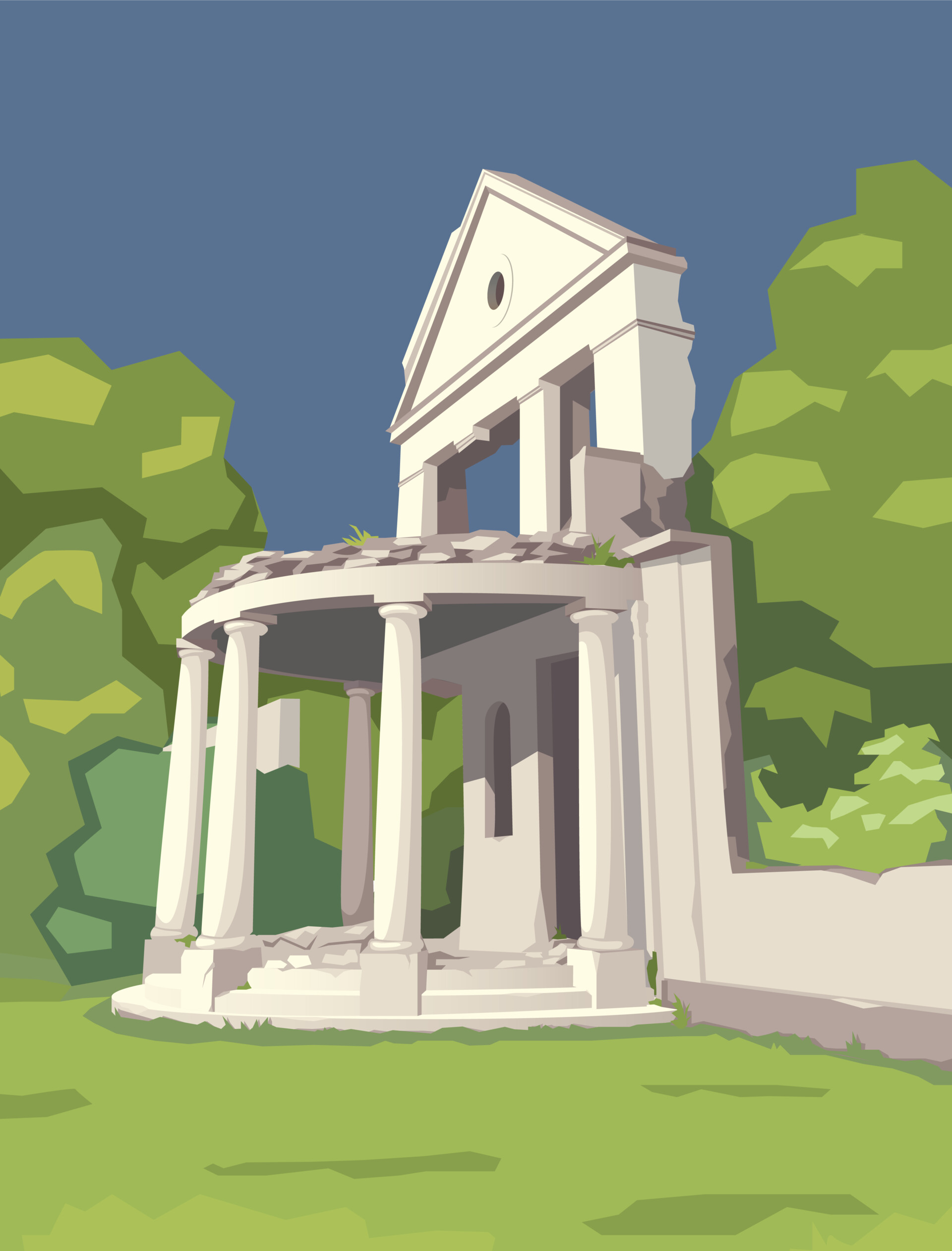 ArtStation - Remains of the Grabovsky manor