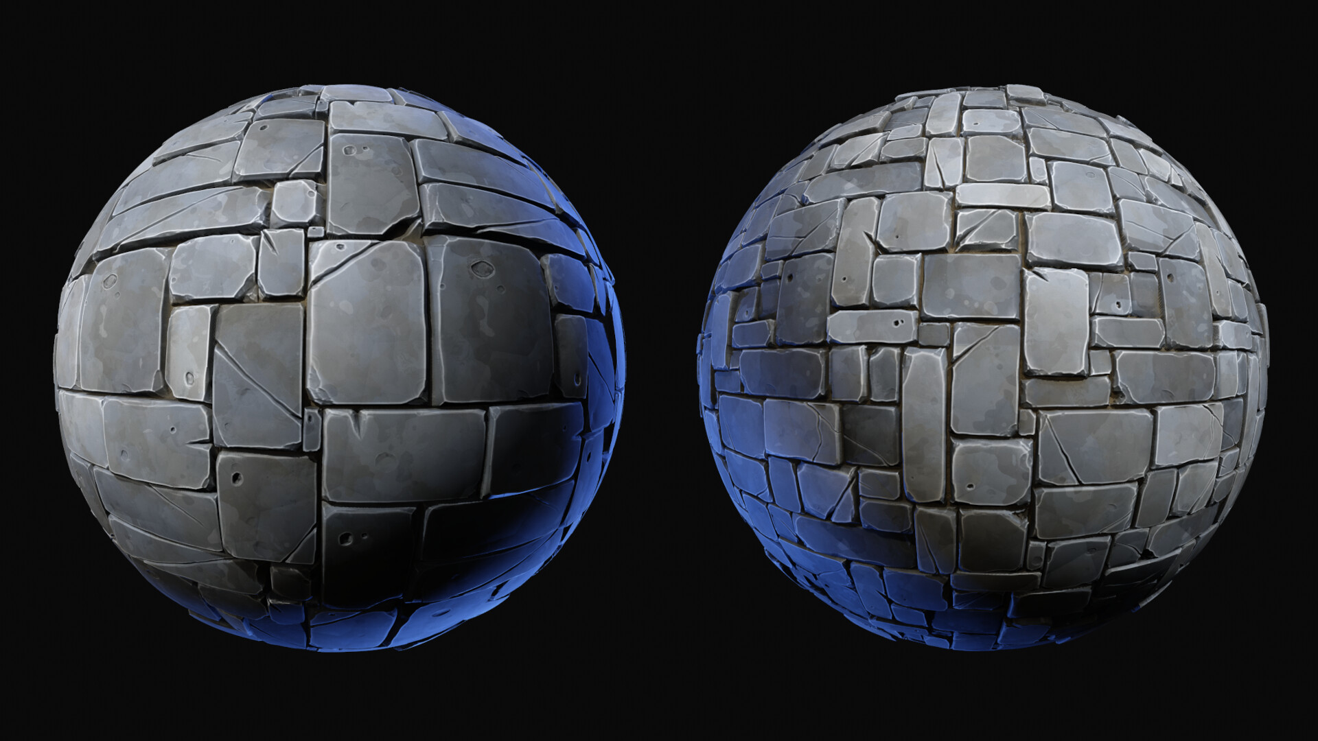 Dmitriy Shchukin - Stylized Materials for dungeon Part 1