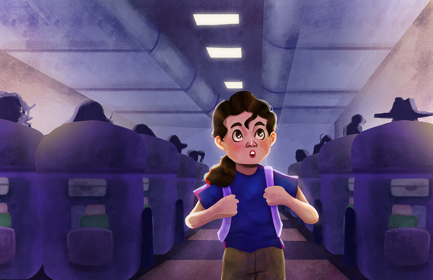 ArtStation - Childhood Memory Illustration Series , Elizabeth Picado