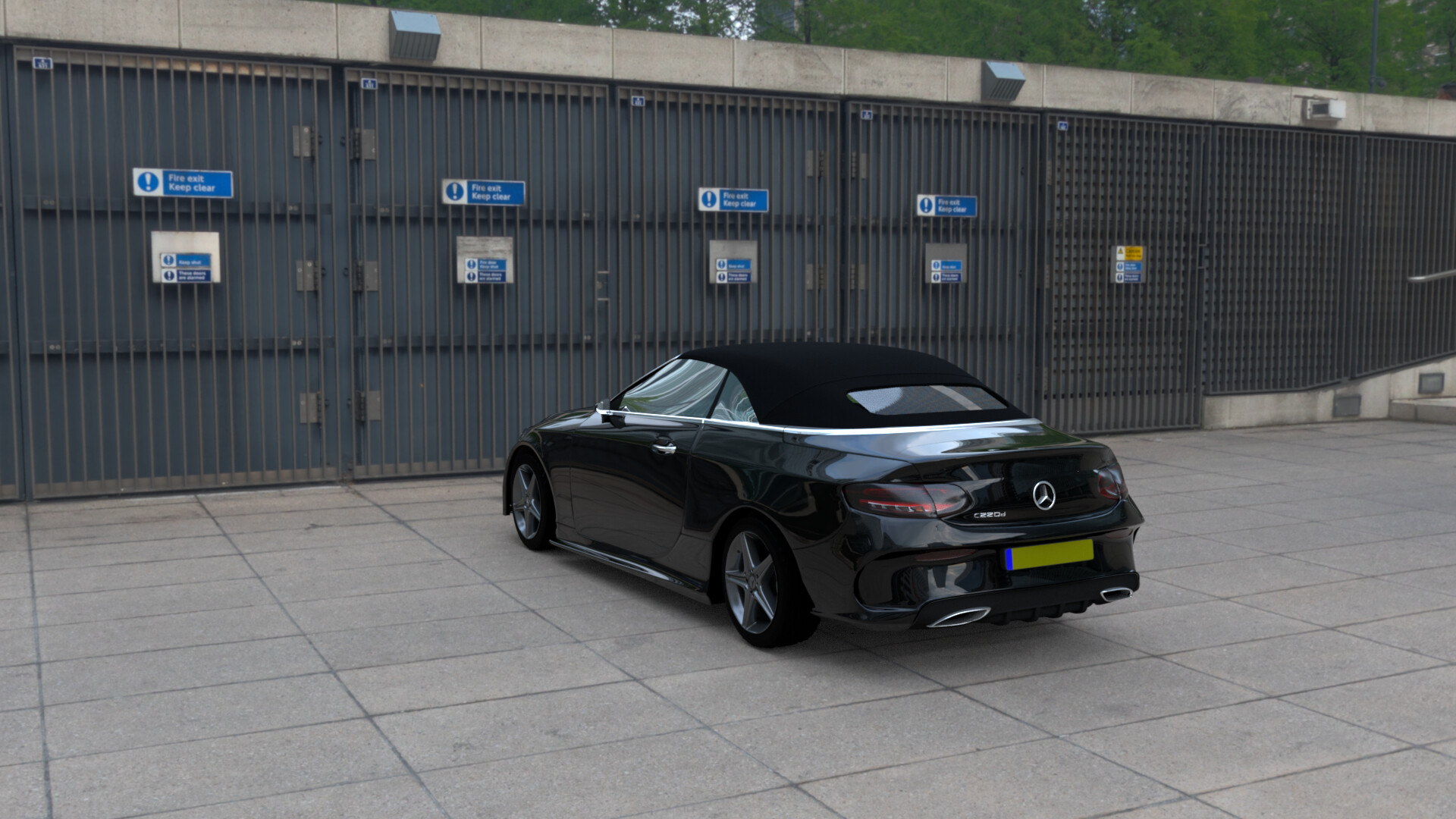 ArtStation - Backside of a car!
