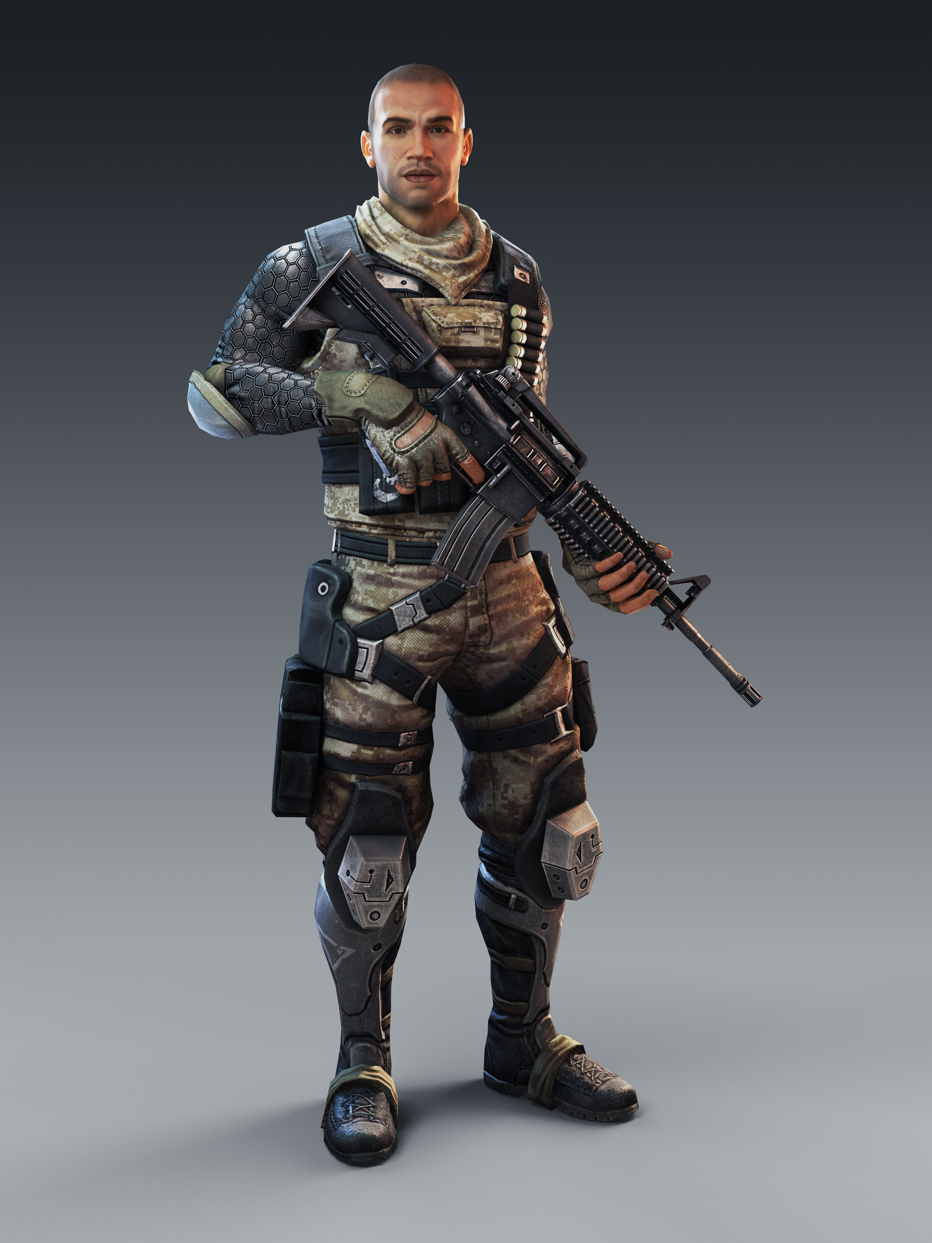 GameVision Studios - 3D Character for Tencent's WeFire Mobile Game