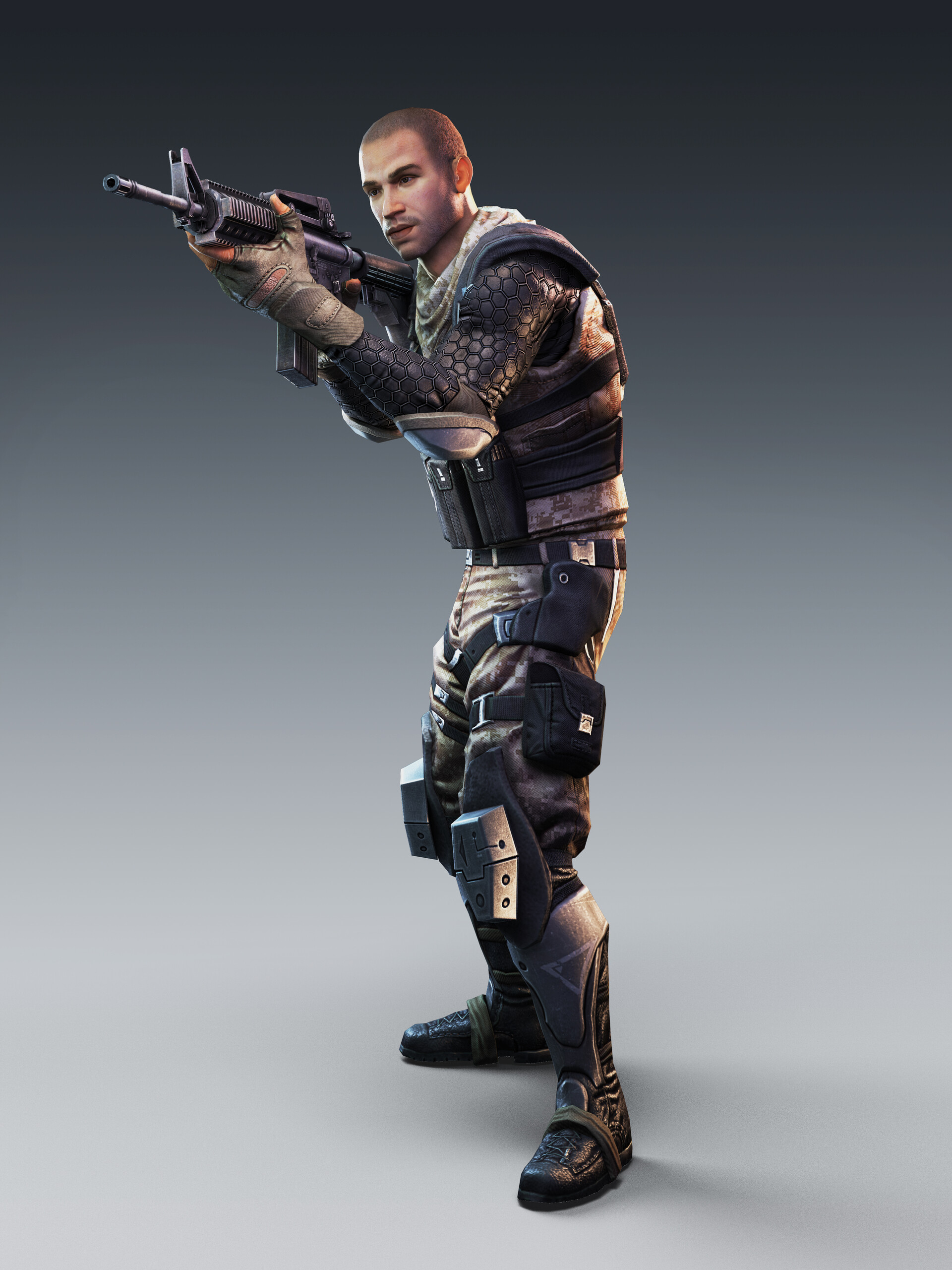 GameVision Studios - 3D Character for Tencent's WeFire Mobile Game