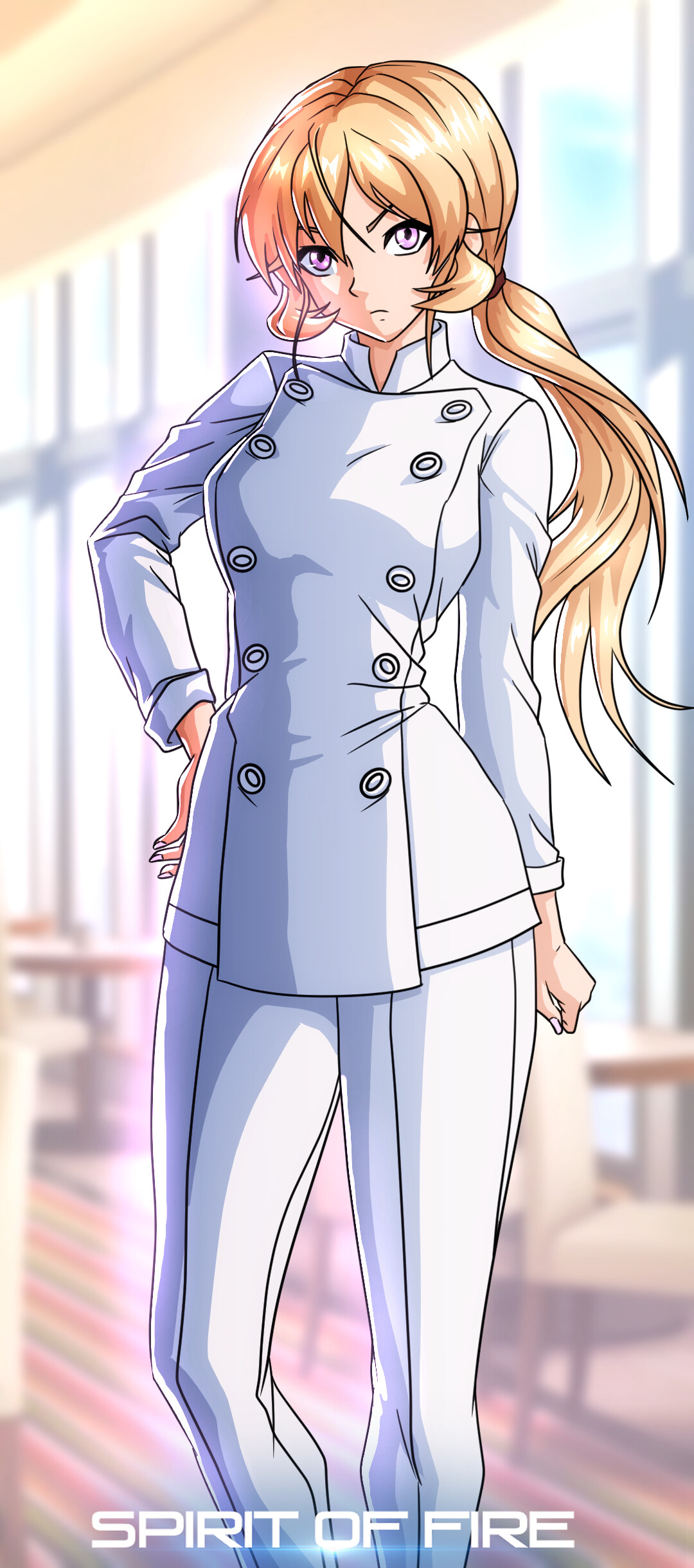 ArtStation - Day 04 - Erina Nakiri (From Food Wars)