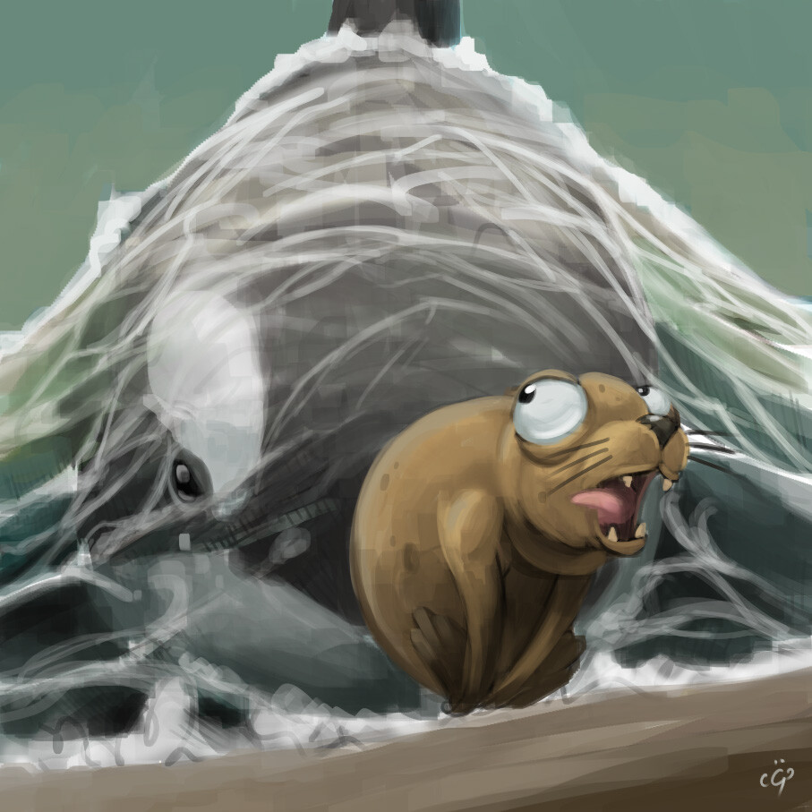 ArtStation - Orca Attack
