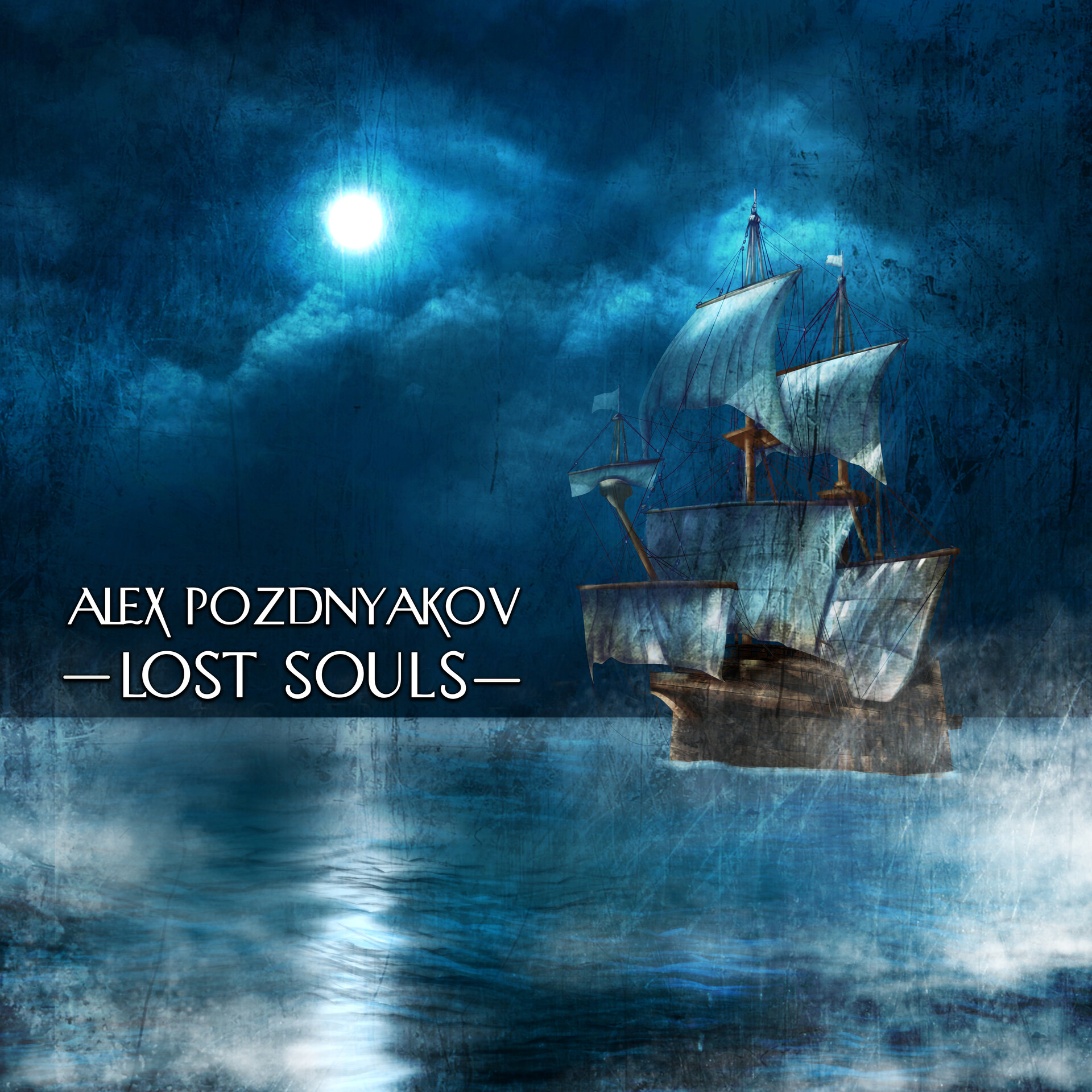 ArtStation - Cover of the music single "Lost Souls"